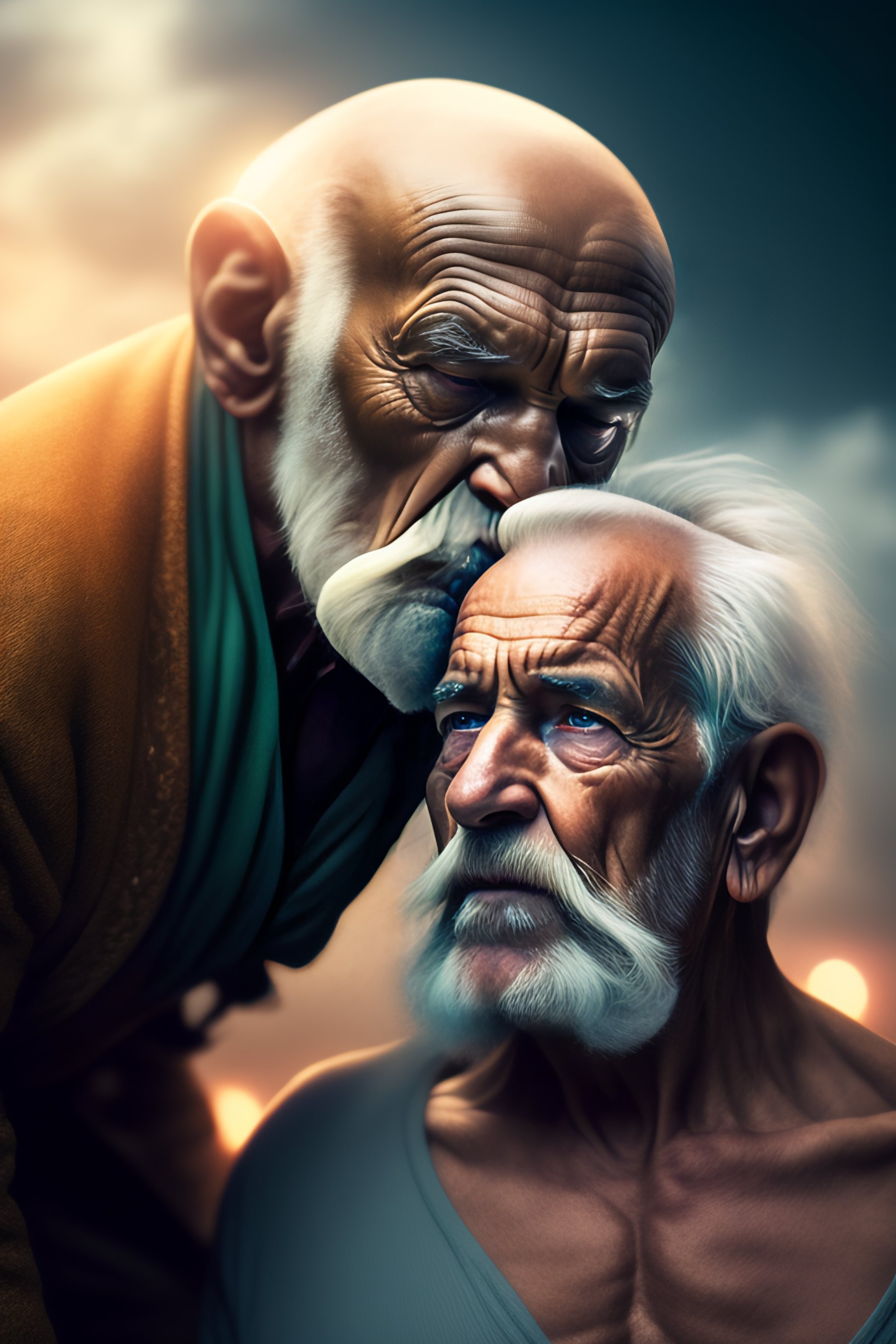 Lexica - Old man fight with a alien