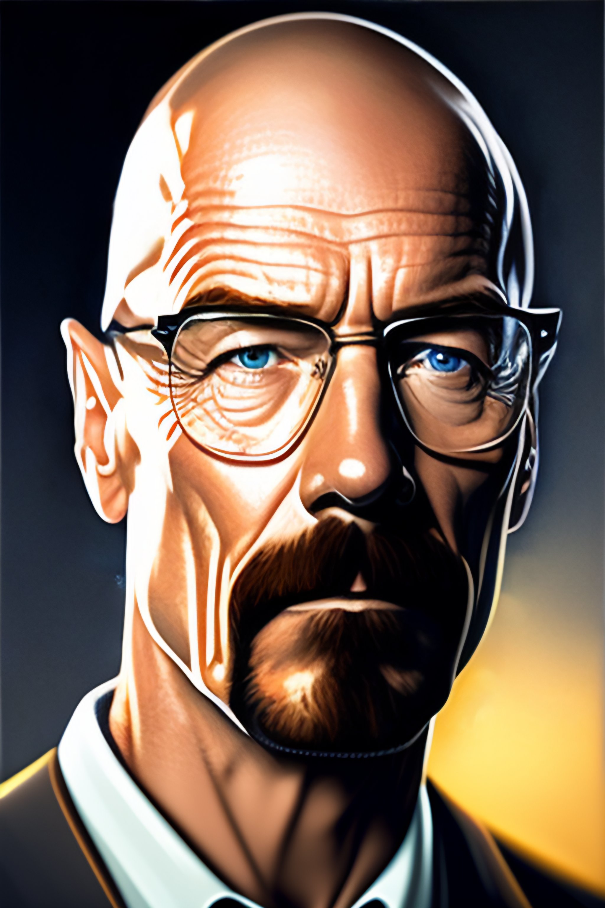 Lexica - Portrait of Walter white, Disney style, high detail, high ...