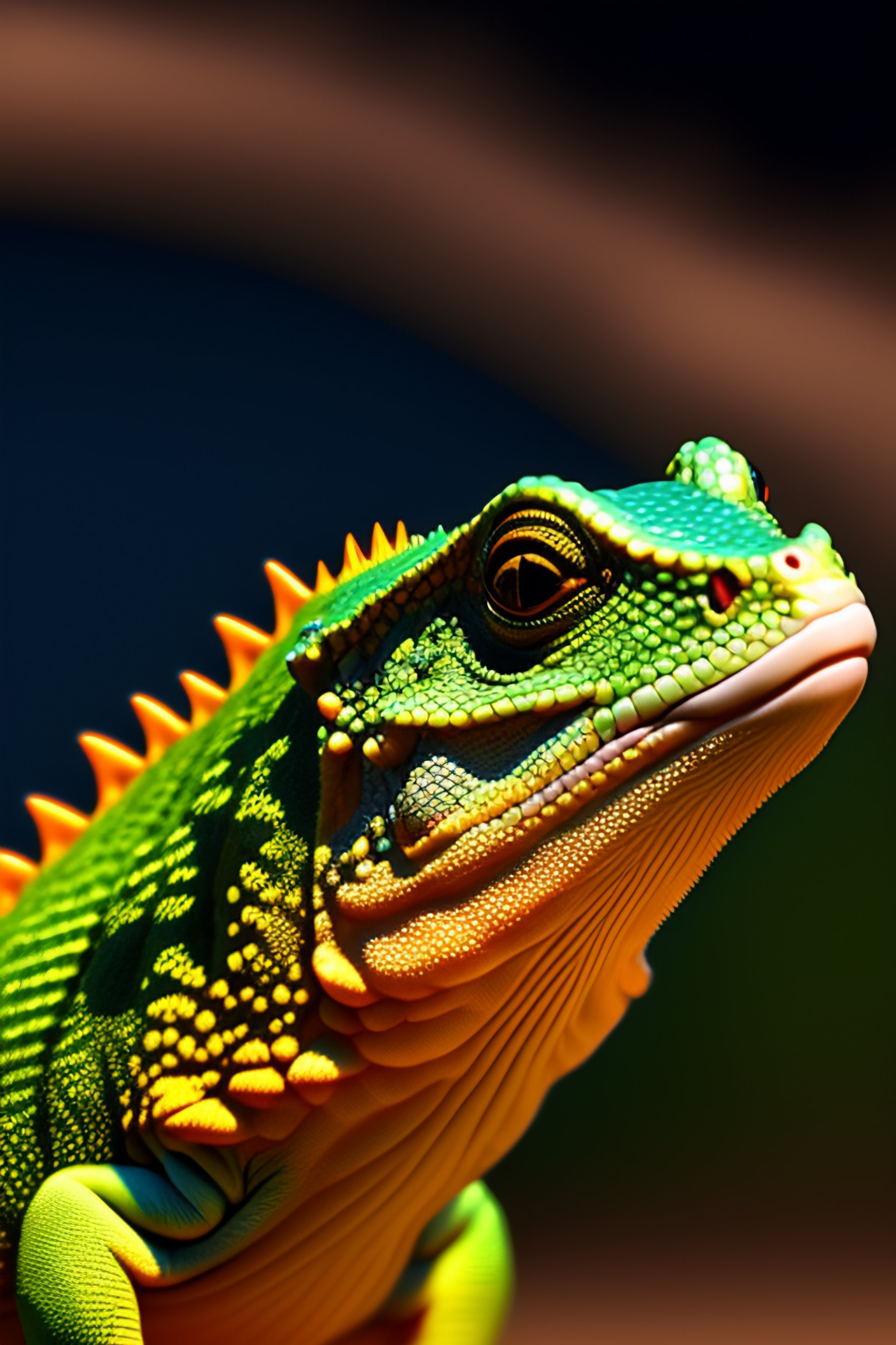 Lexica - Animated lizard