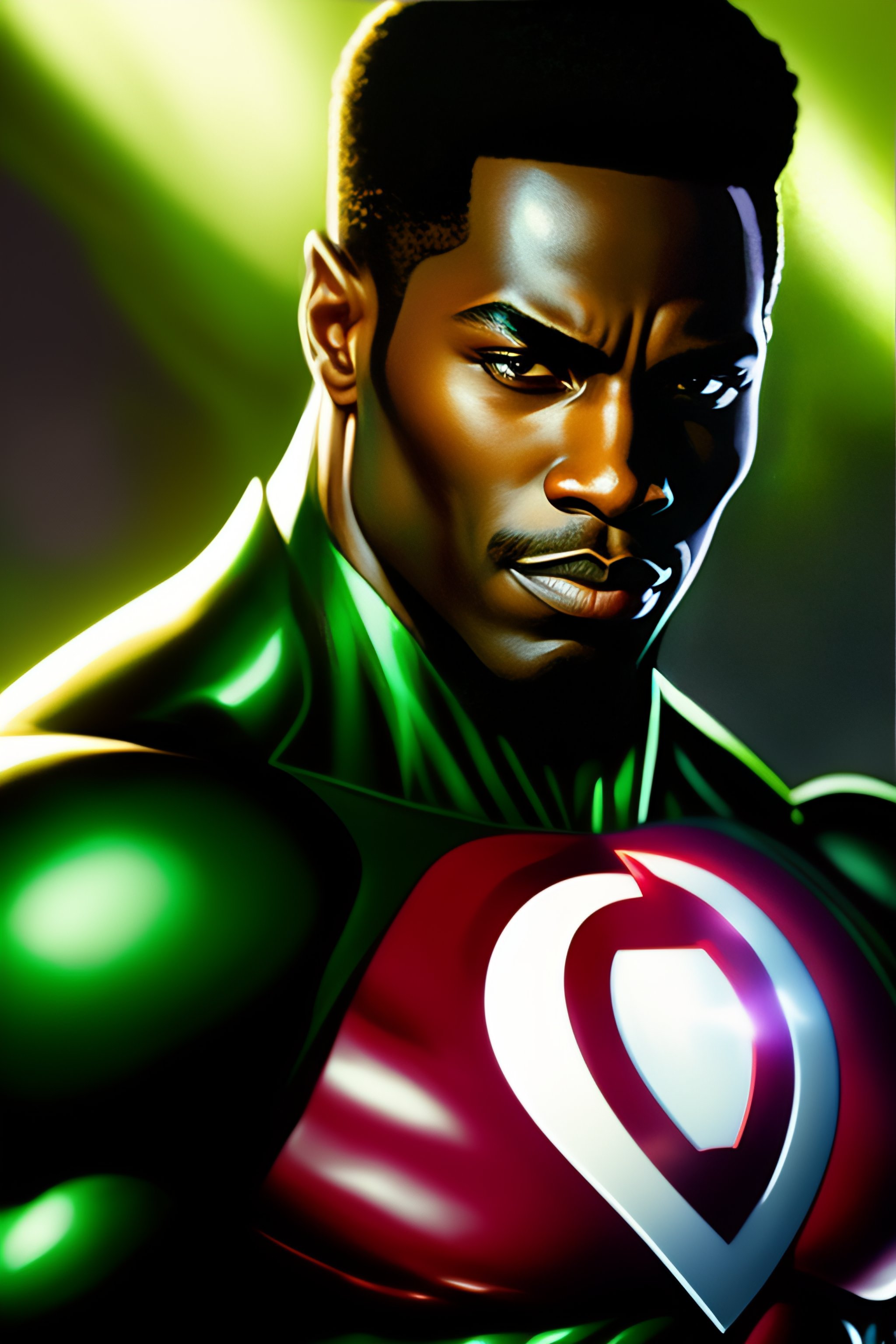 Lexica - Black green lantern, john stewart