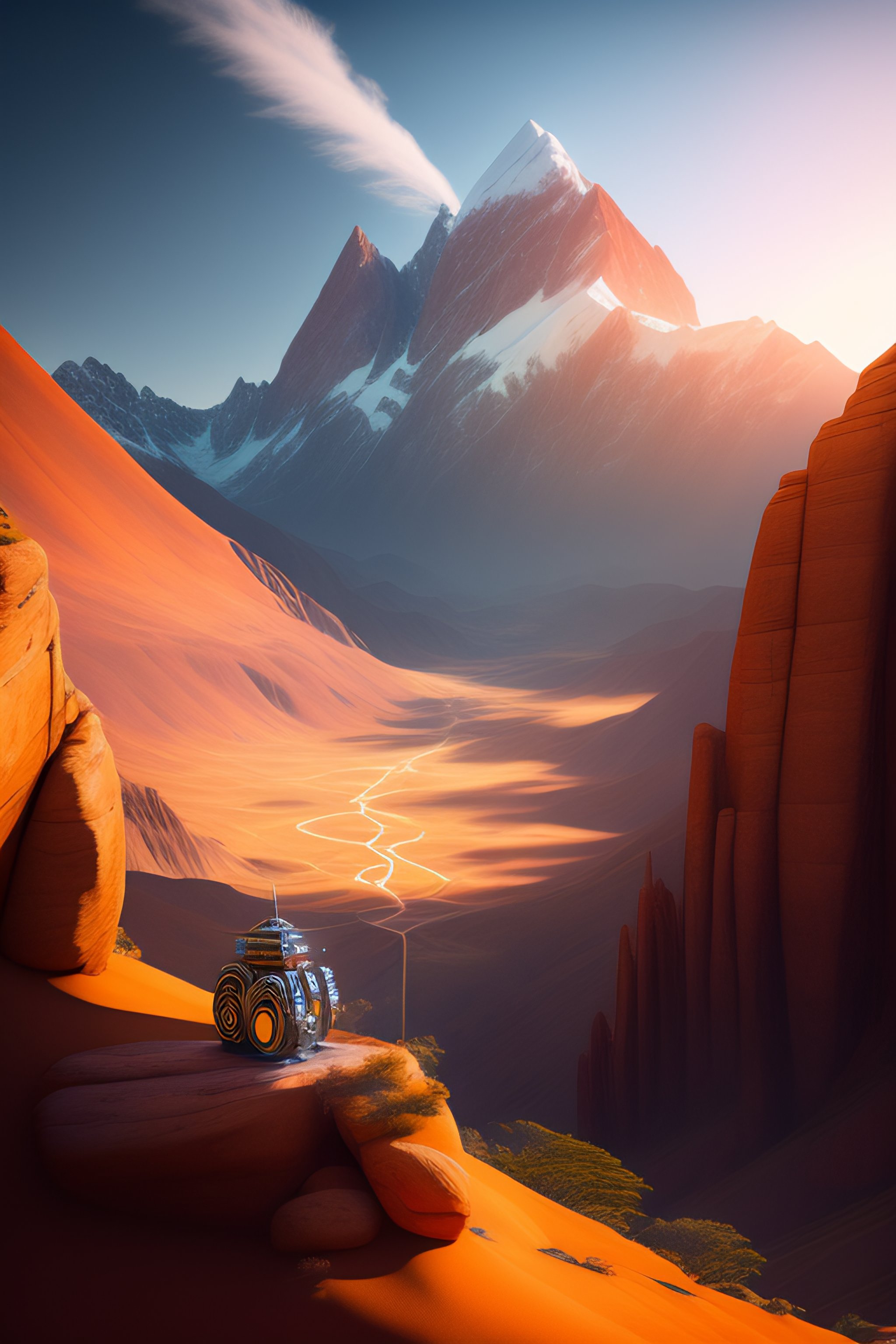 Lexica - Robot, Andes mountains, bolivia, rossdraws, alphonse mucha ...