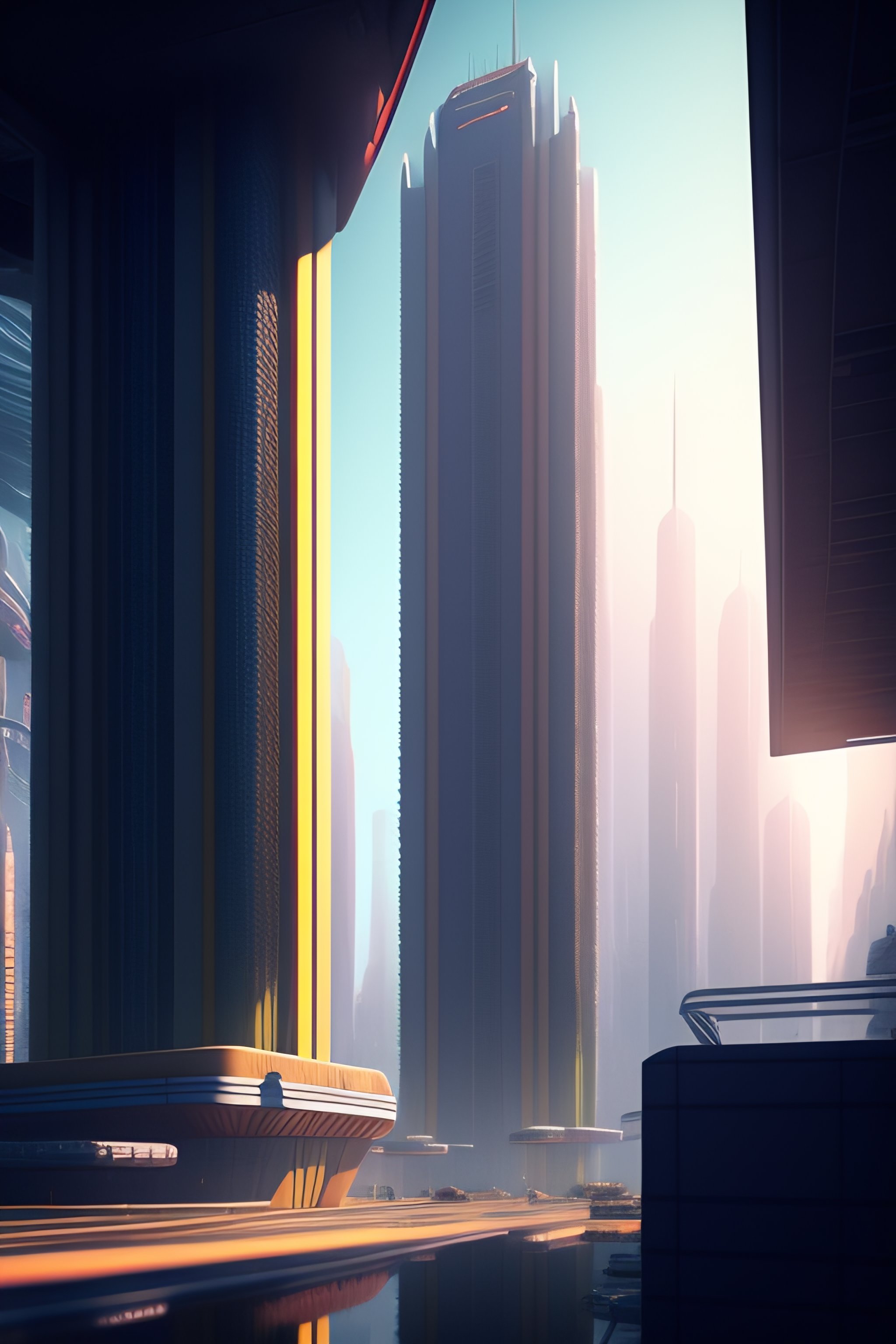 Lexica - Post apocopic cyberpunk city with , highly detailed ...