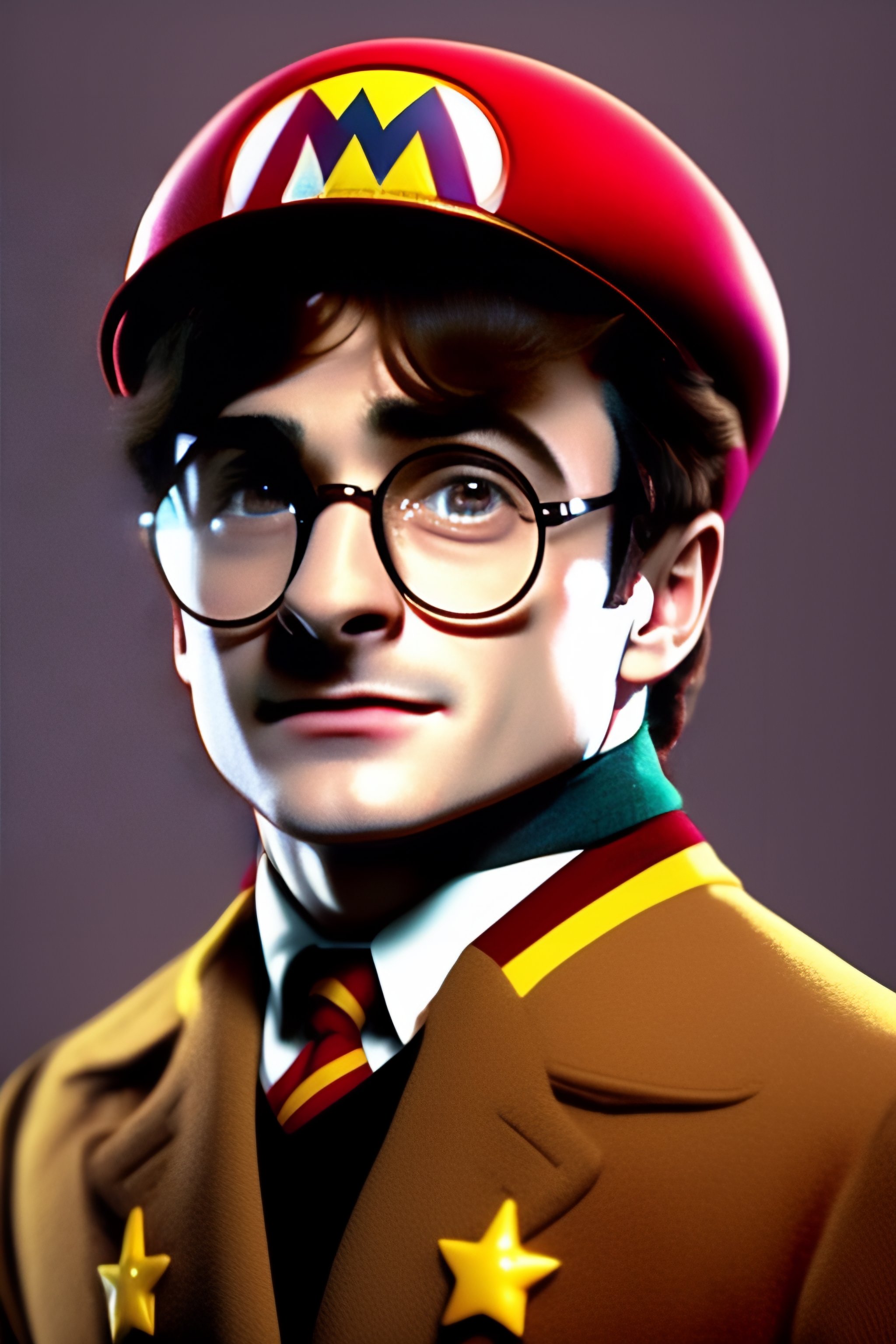 Lexica - Harry potter as a mario character in mario 64