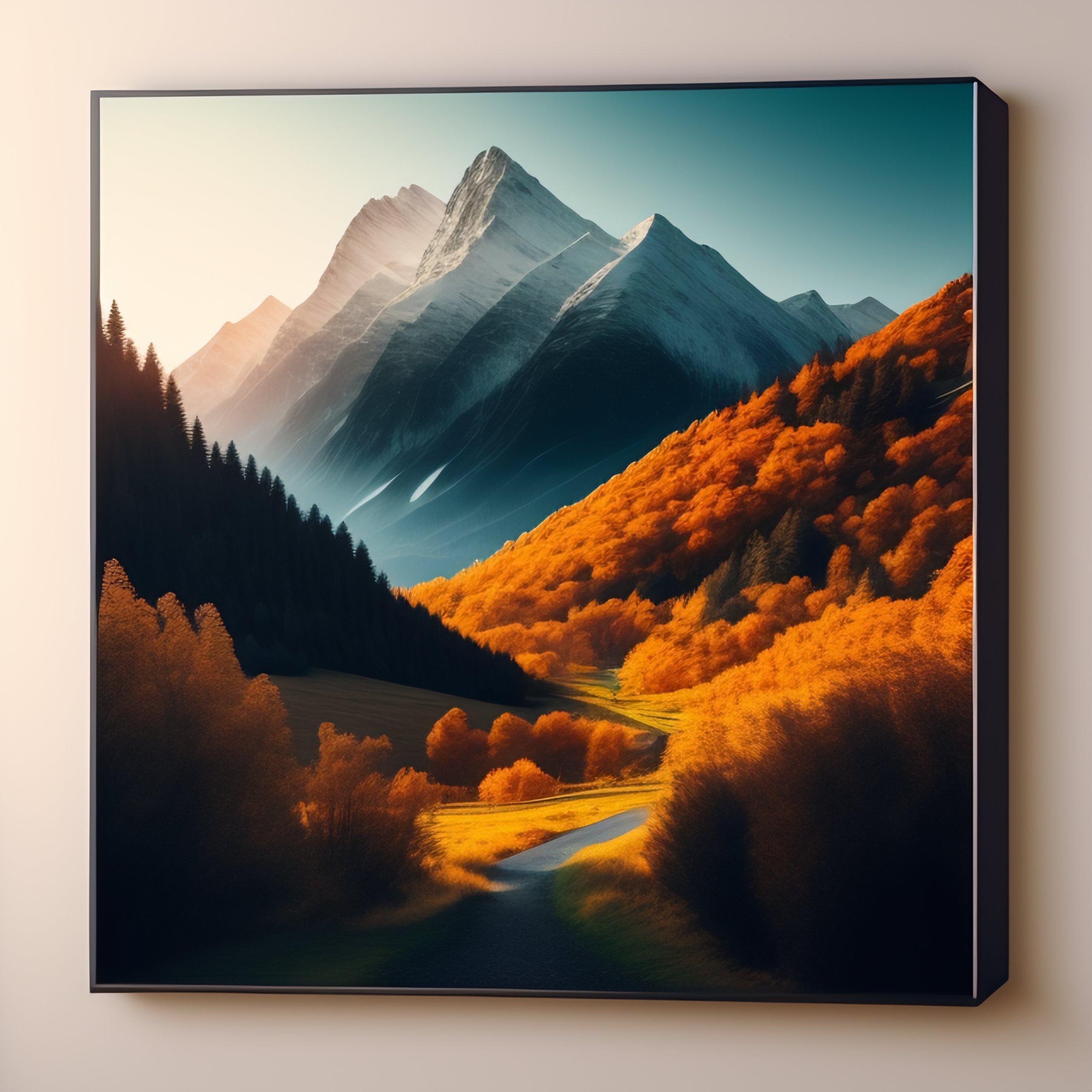 Lexica - Moutain view 4k hd, sharp image. high quality studio, nature ...