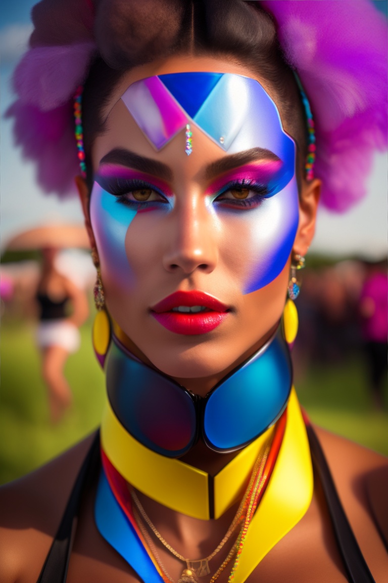 Lexica - Hyper realistic pictures from a festival with NIkon D850, 85mm ...