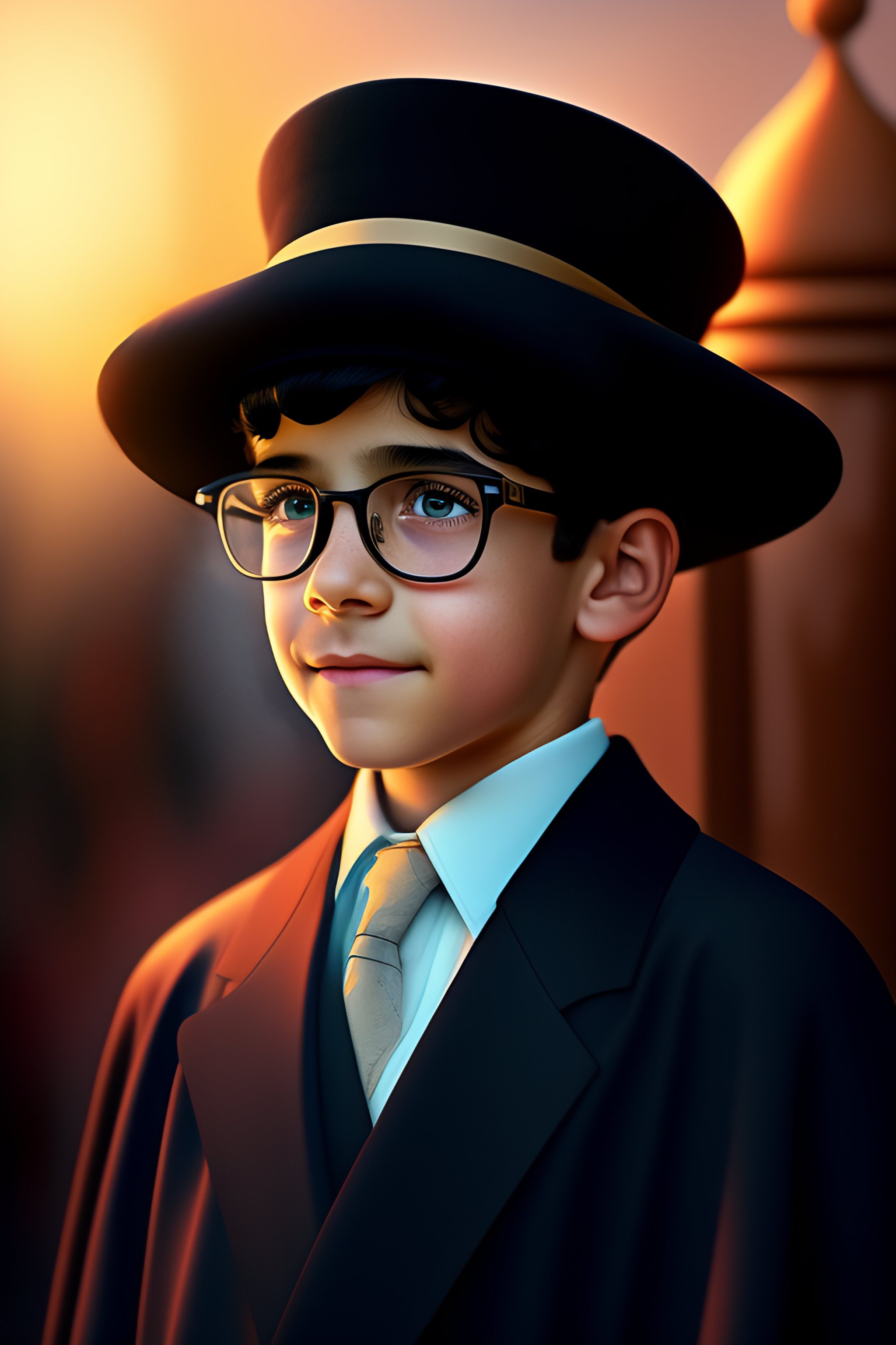 Lexica - An Israeli Jewish boy, ten years old, ultra-Orthodox, Hasidic ...