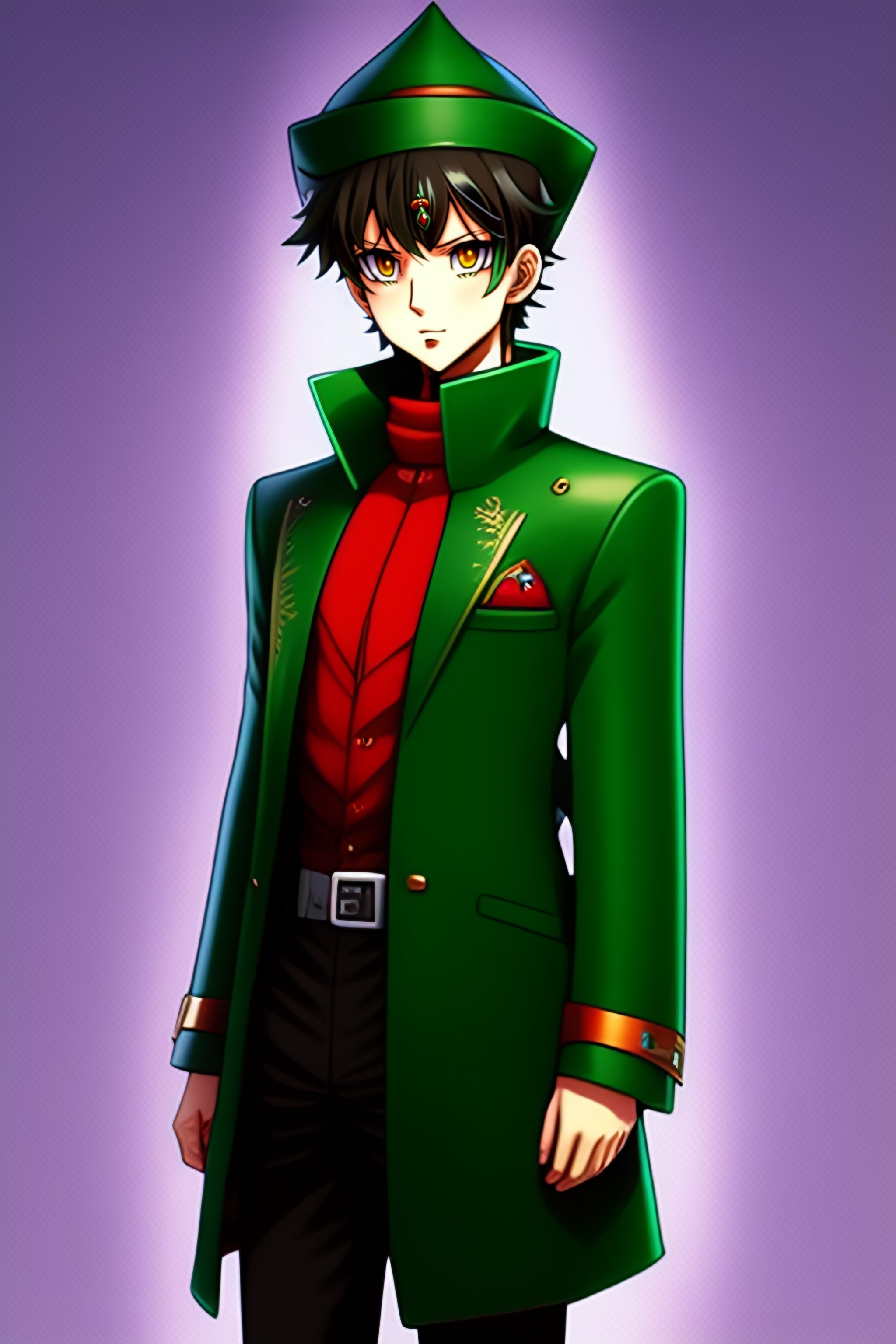 Lexica - Seto Kaiba with christmas clothes, 2d