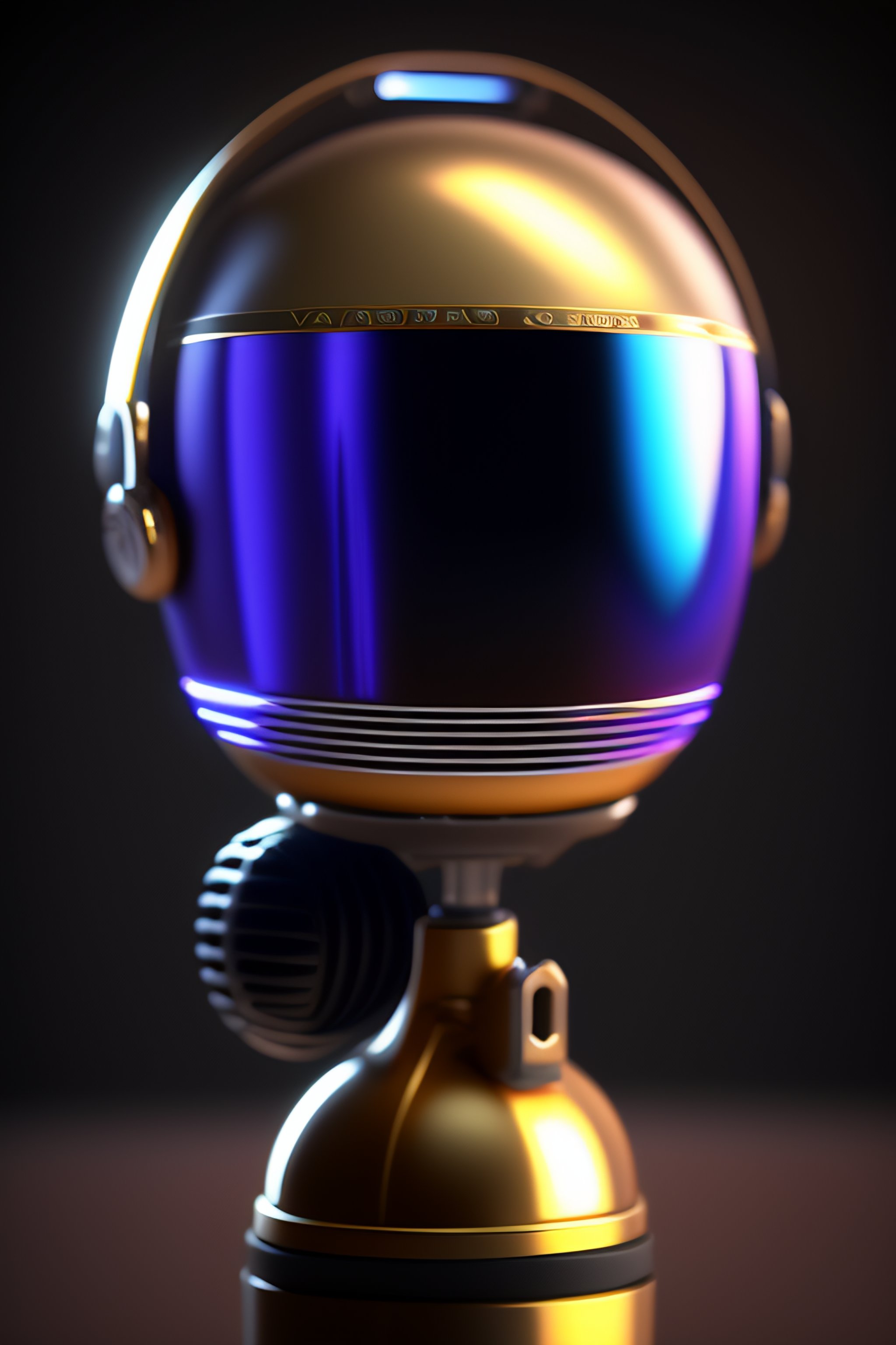 Lexica - Halo wizard rock singing microphone funko realistic 3d render ...