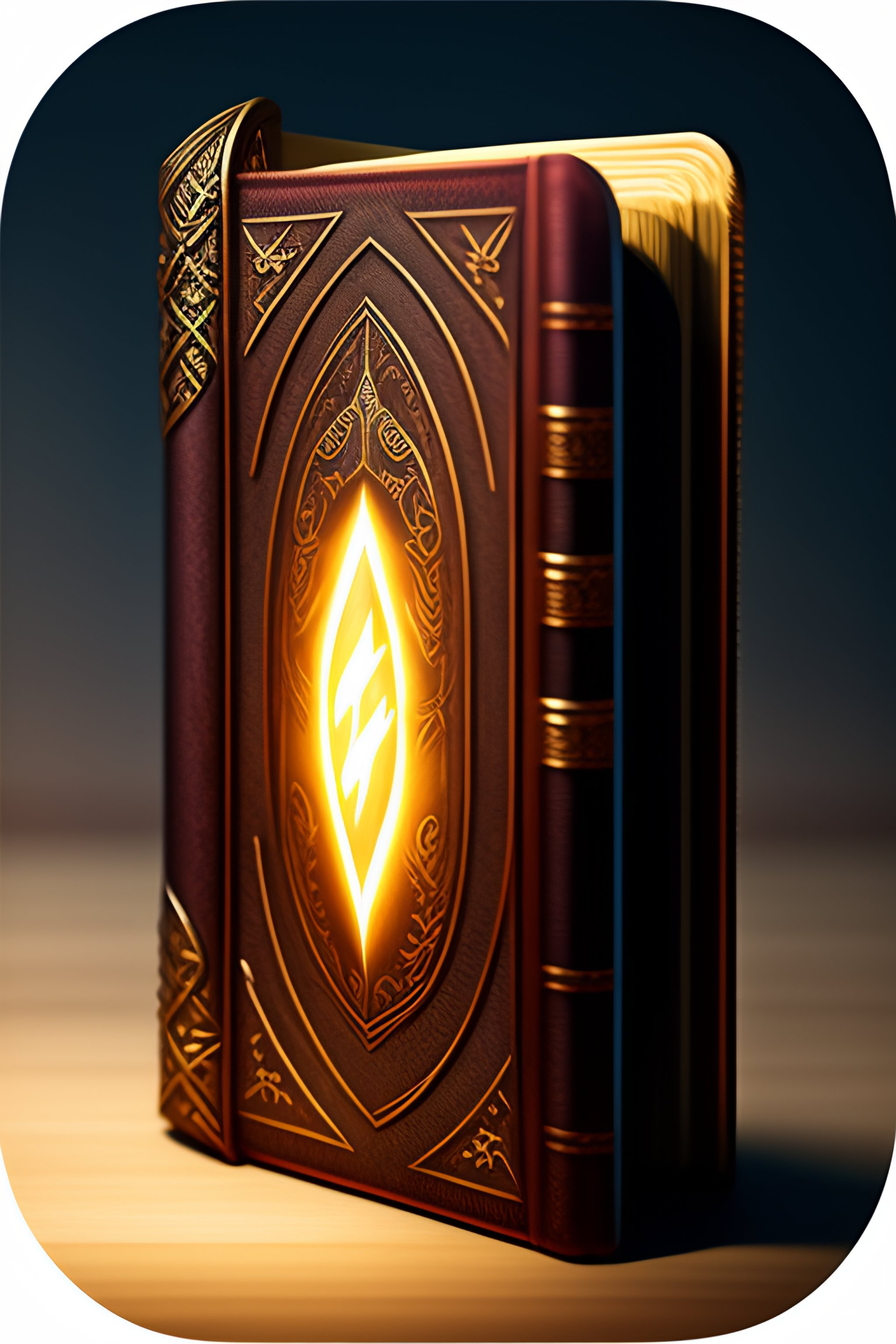 Lexica - Rpg icon of wizard's book of lightning magic