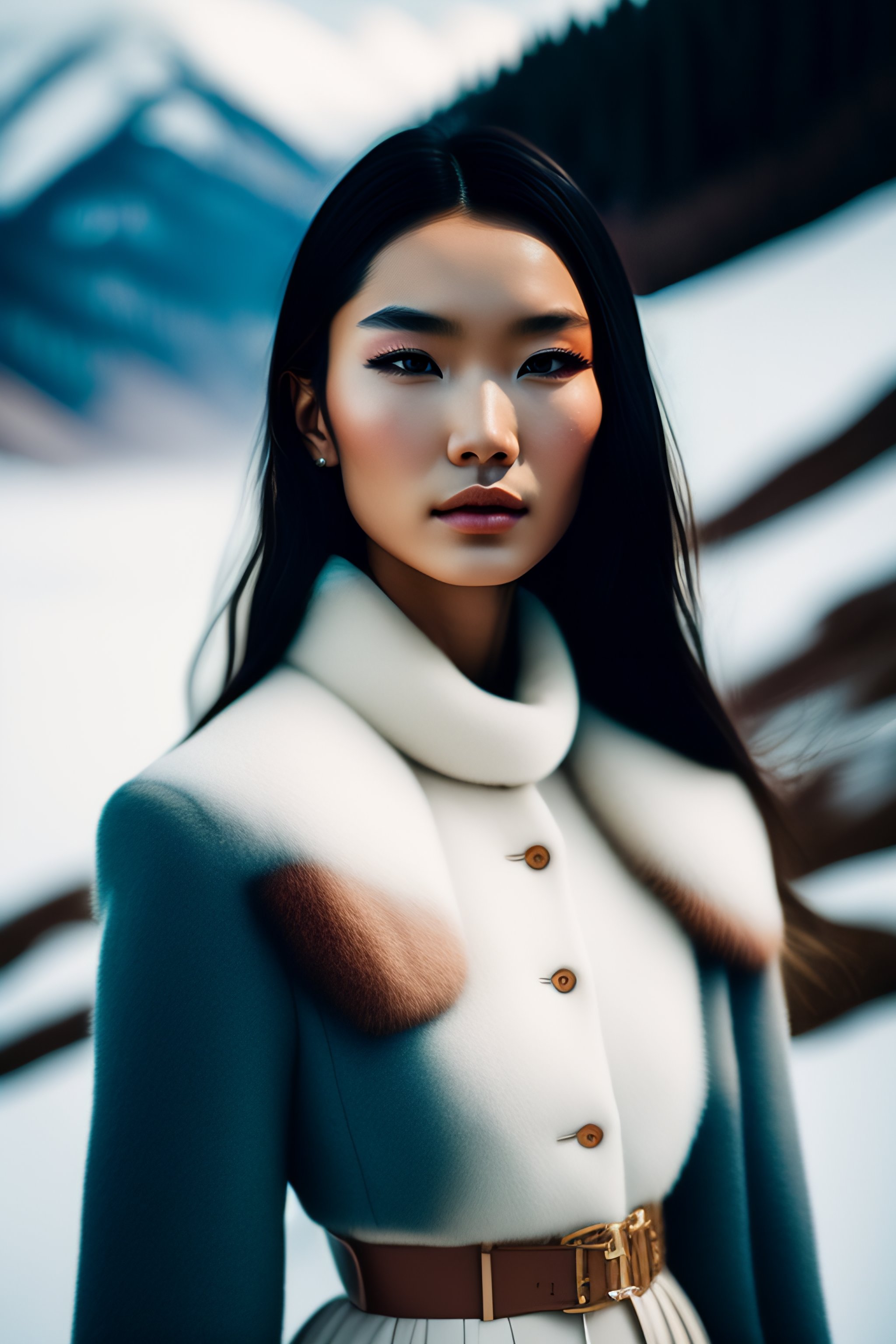 Lexica - Almaty girl, kazakh, Portrait of haute couture beautiful ...