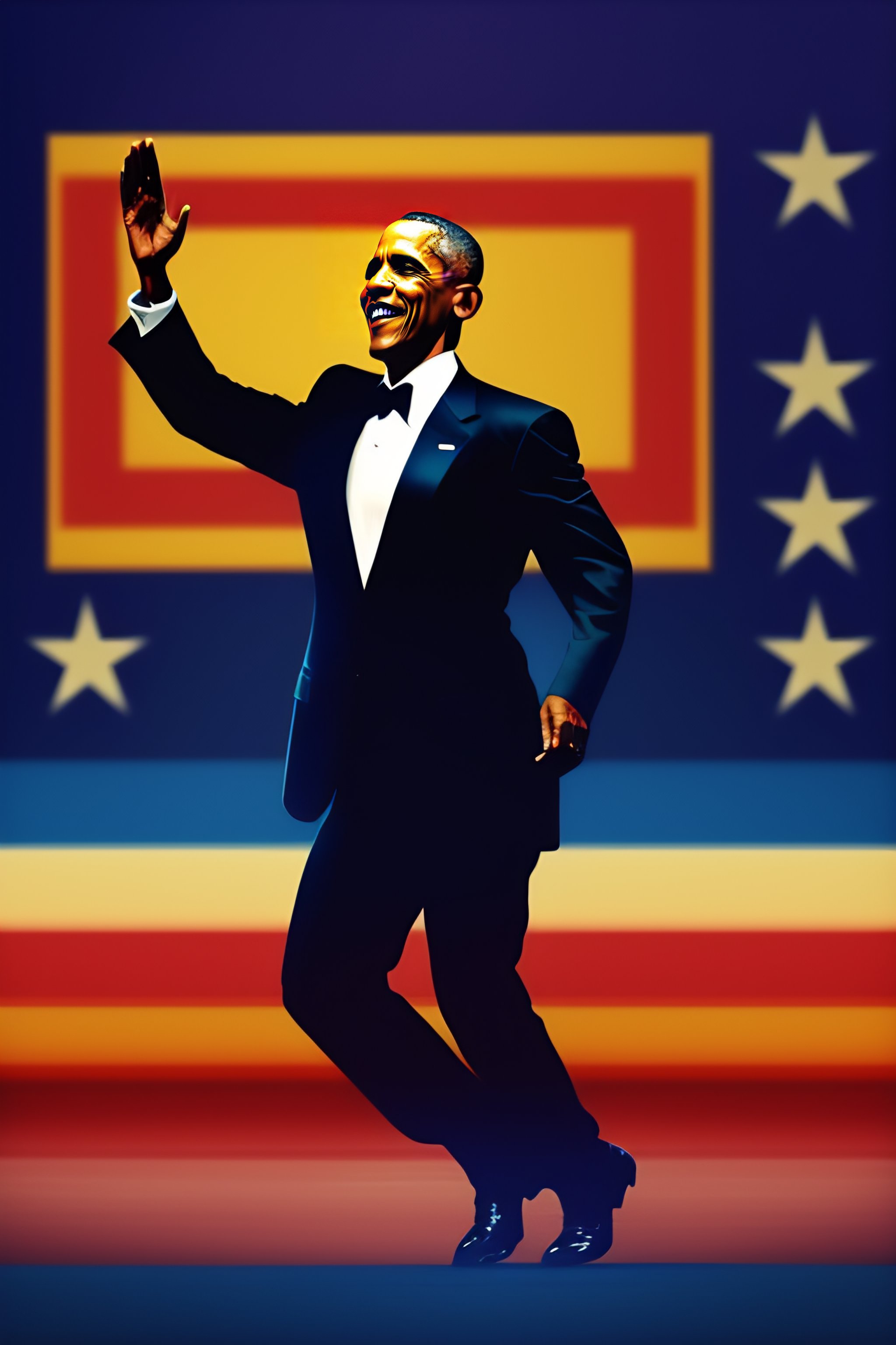 Lexica - Obama dancing cumbia