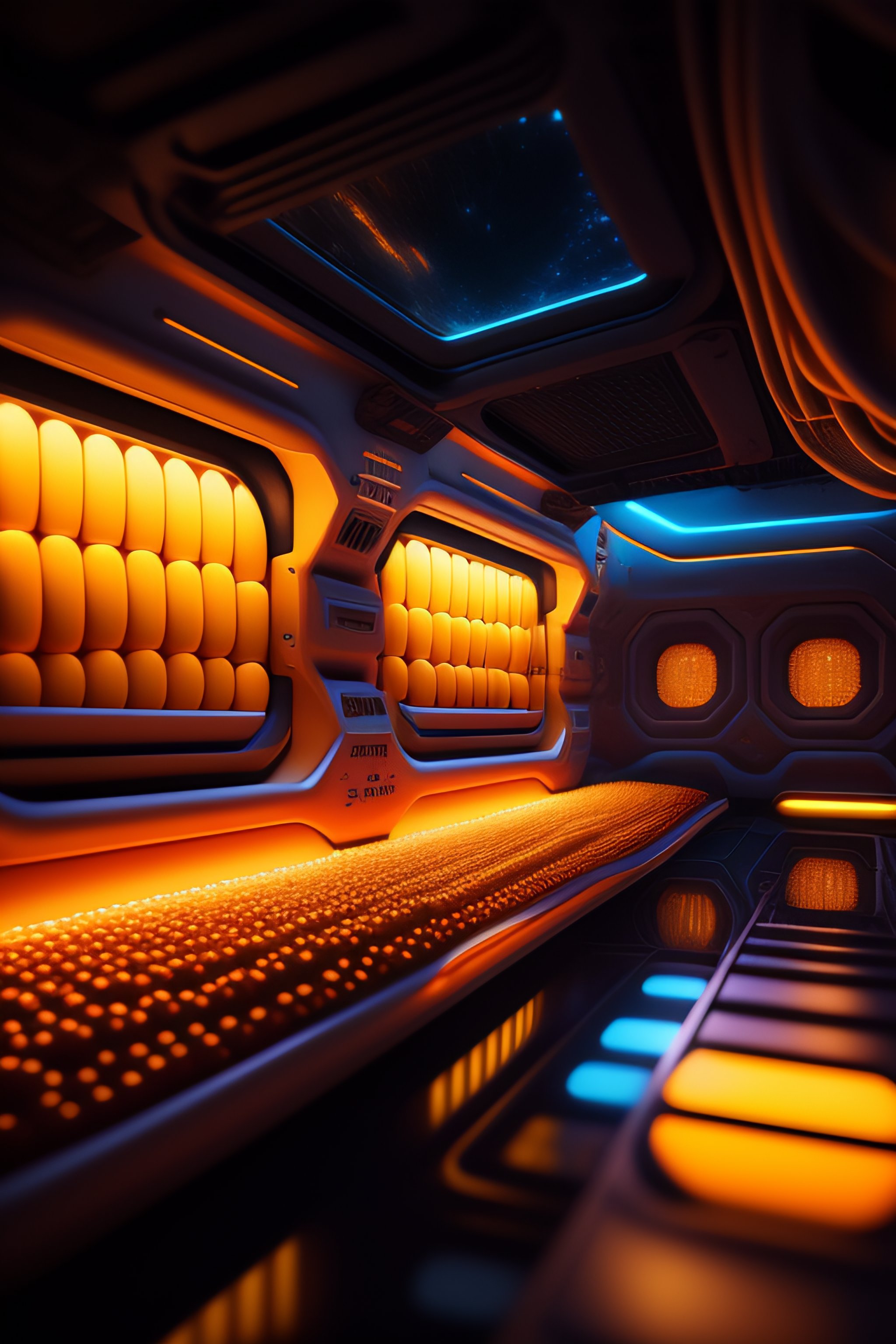 Lexica - Patching up a whole in the space station with corn, hyper ...