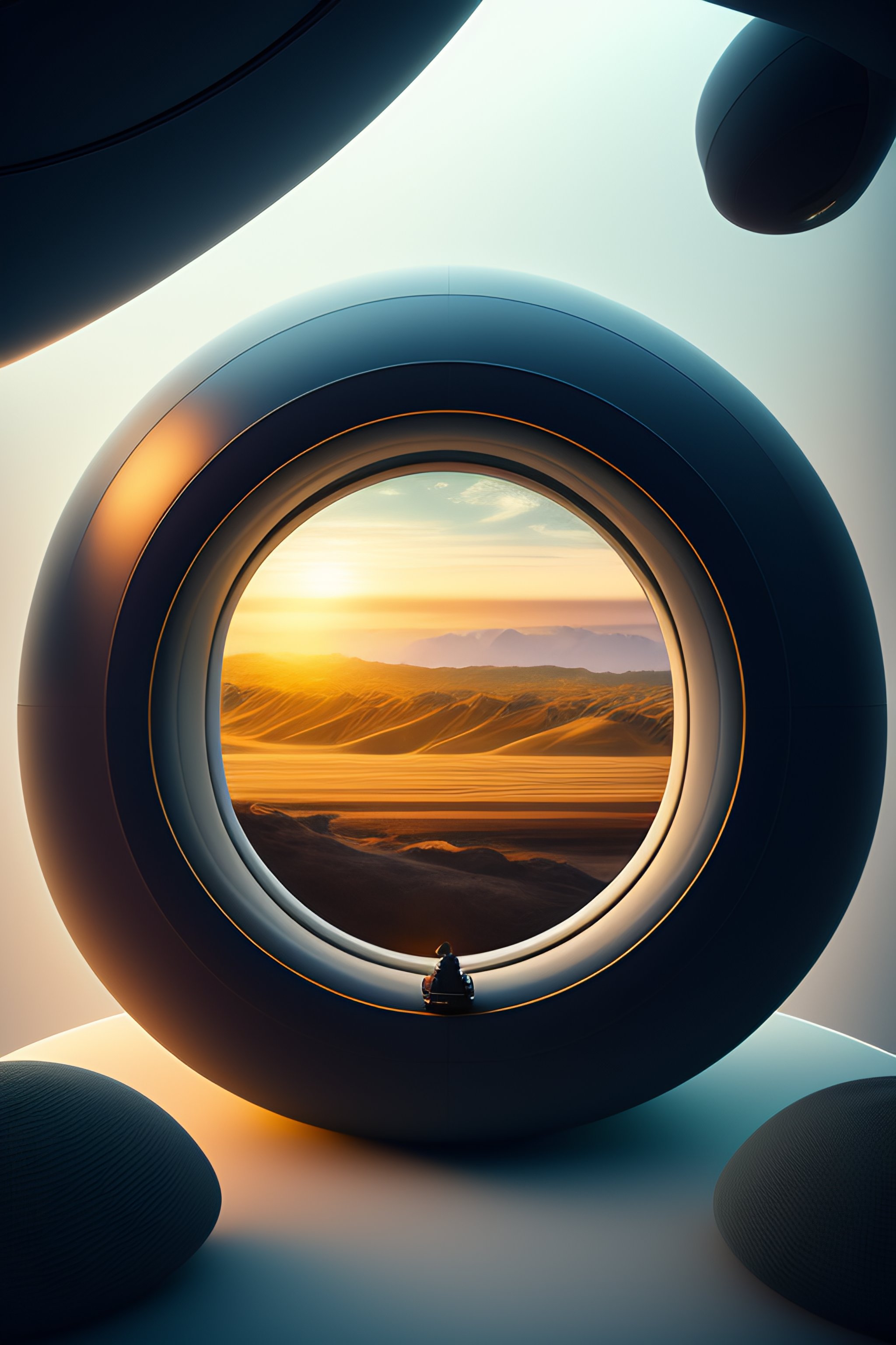 Lexica - Cozy,torus shaped spaceship, lab, five scientist, one ...