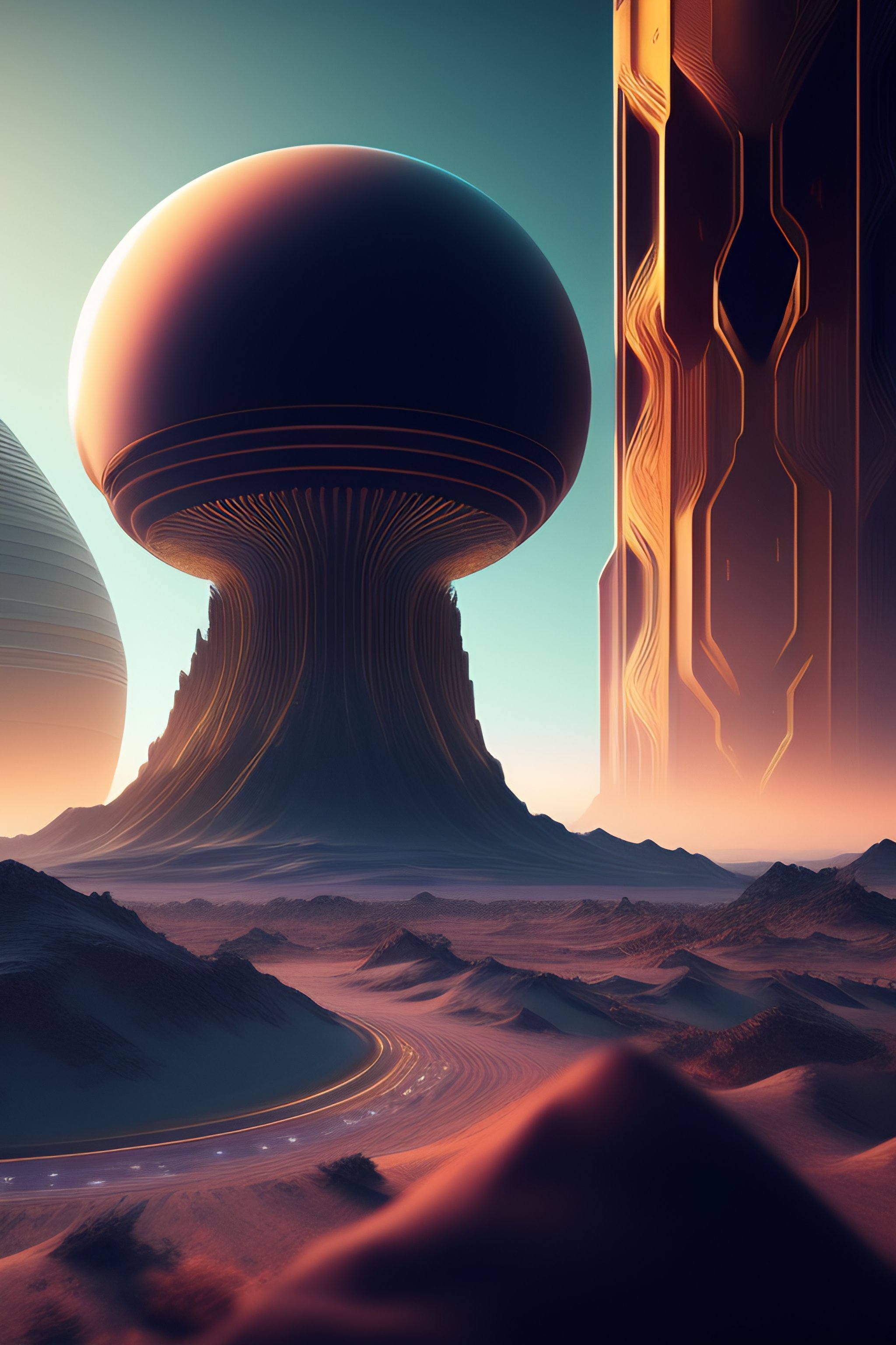 Lexica - Realistic detailed 3d render of aliens and ufos, glitch, data ...