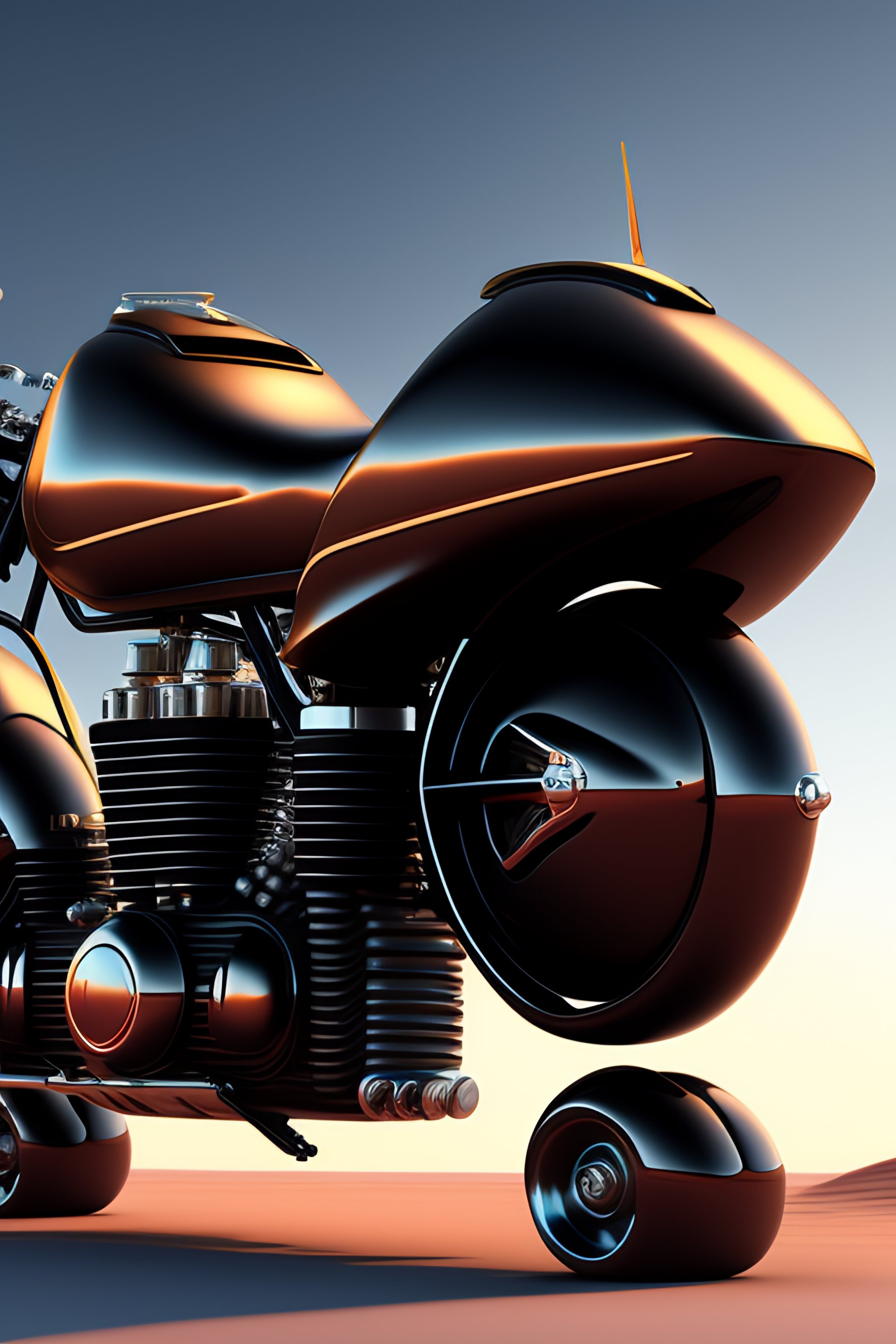 Lexica - Black X-treme (cyborg embedded) GN64 motorcycle Designed by ...