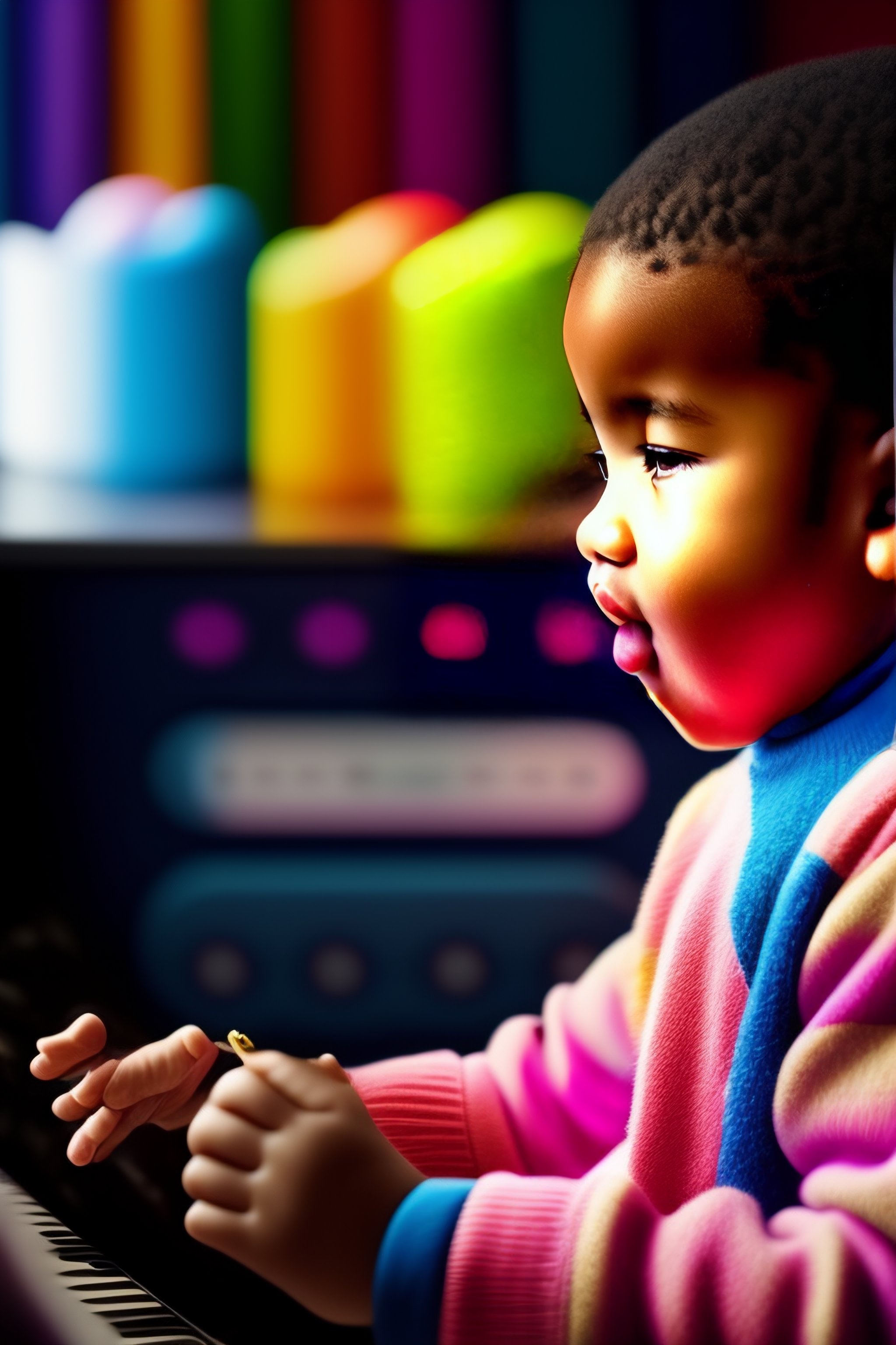 Lexica - A child using a communication device, such as a picture ...