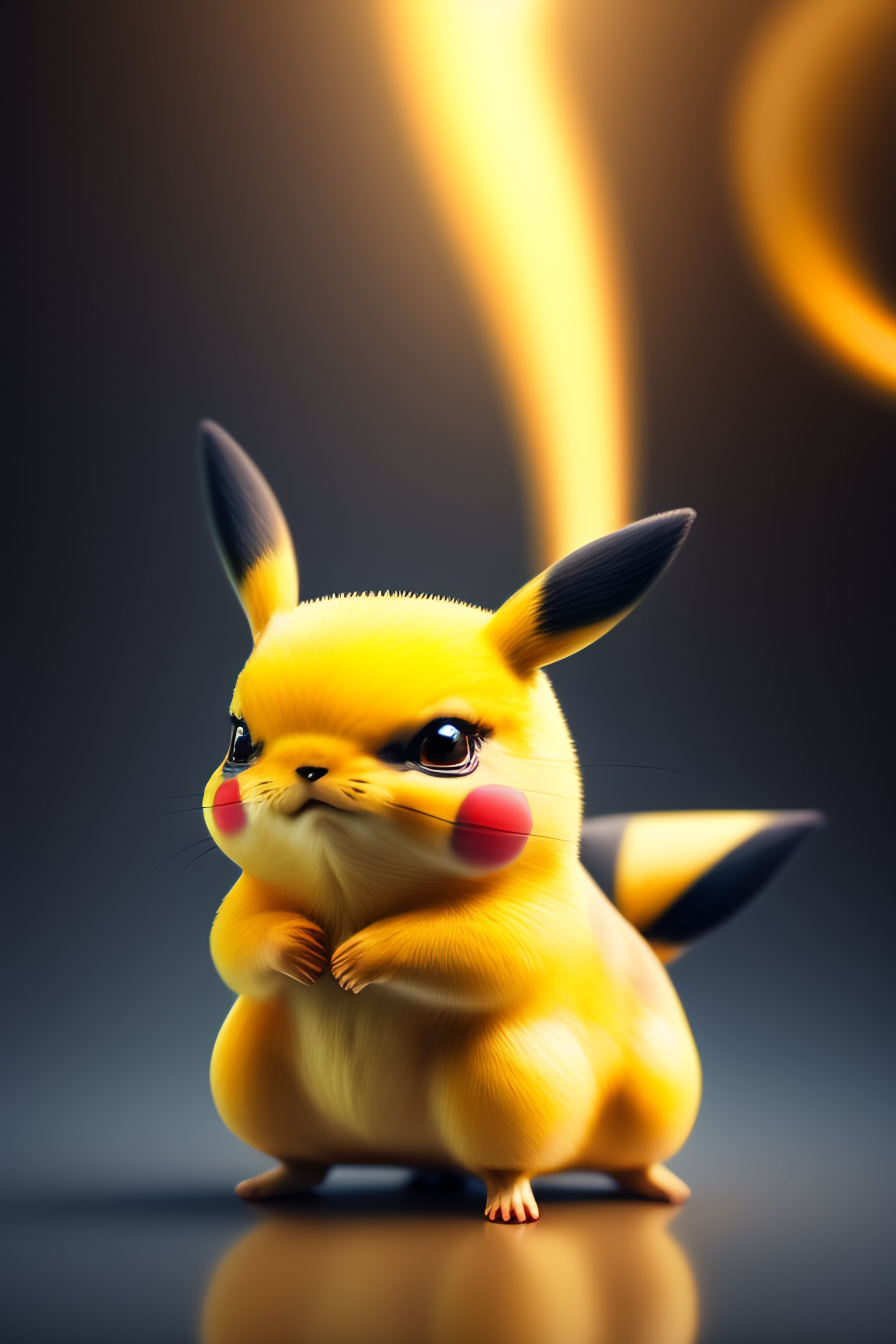 Lexica - Hyper realistic 8k pikachu, perfect composition, beautiful ...