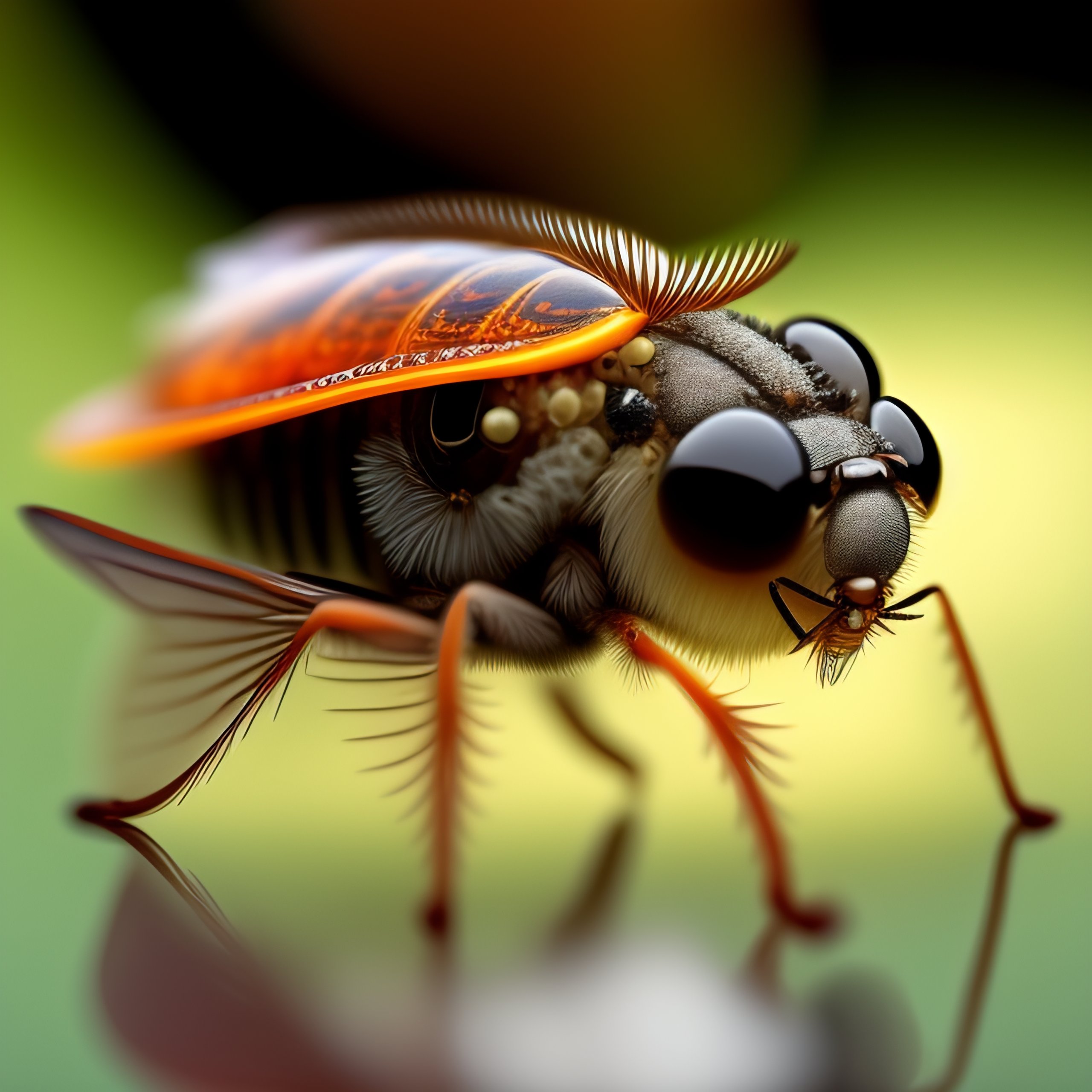 Lexica - Photo of a fish fly hybrid