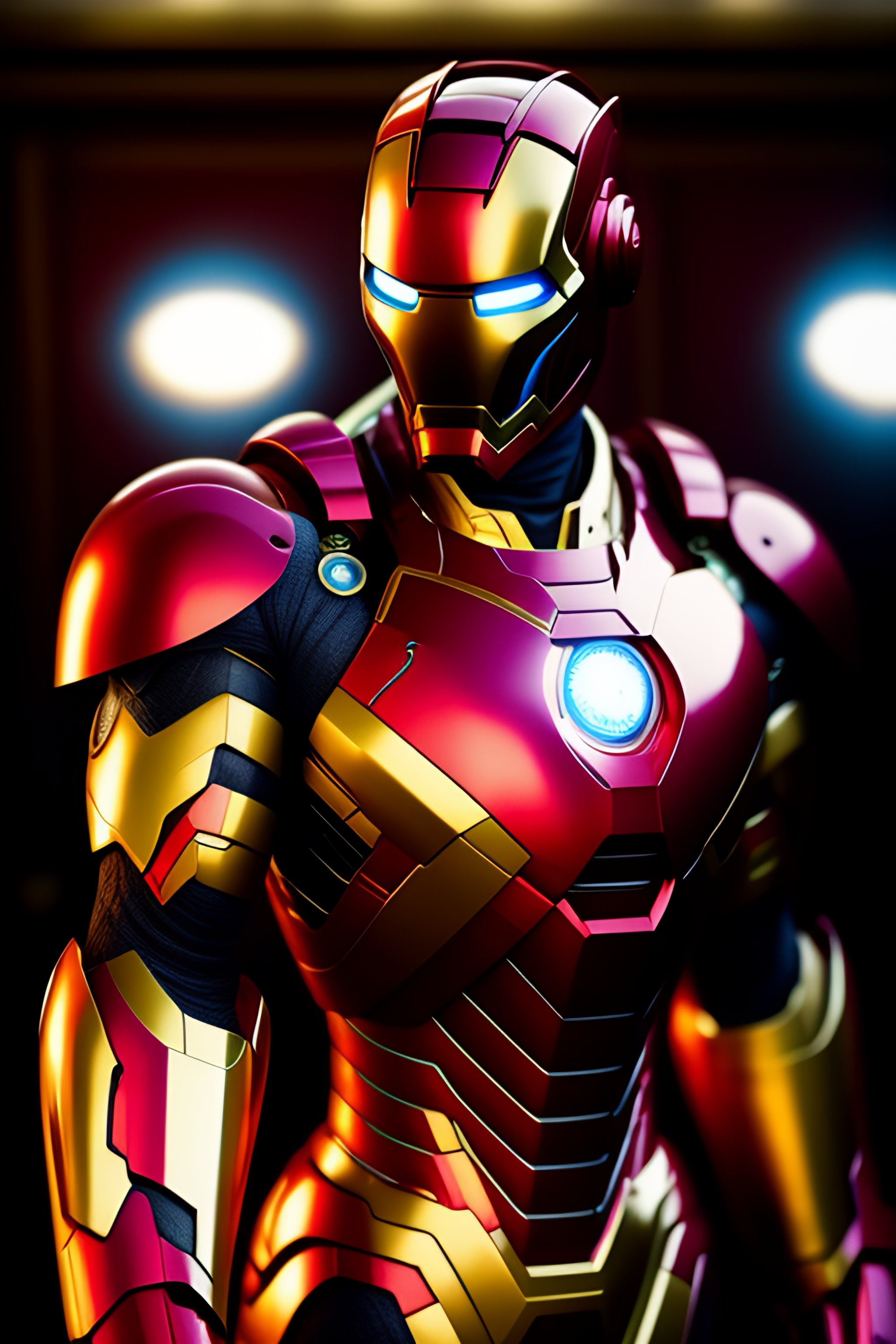 Lexica - Keanu reeves as iron man with the infinity gauntlet, 8k, photo ...
