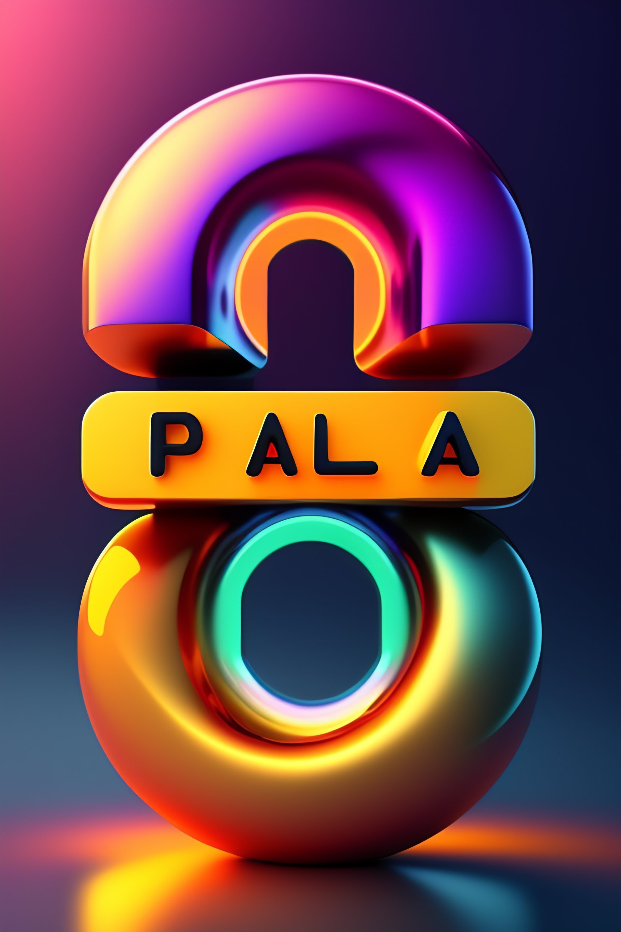 Lexica - 3D crypto name JALA