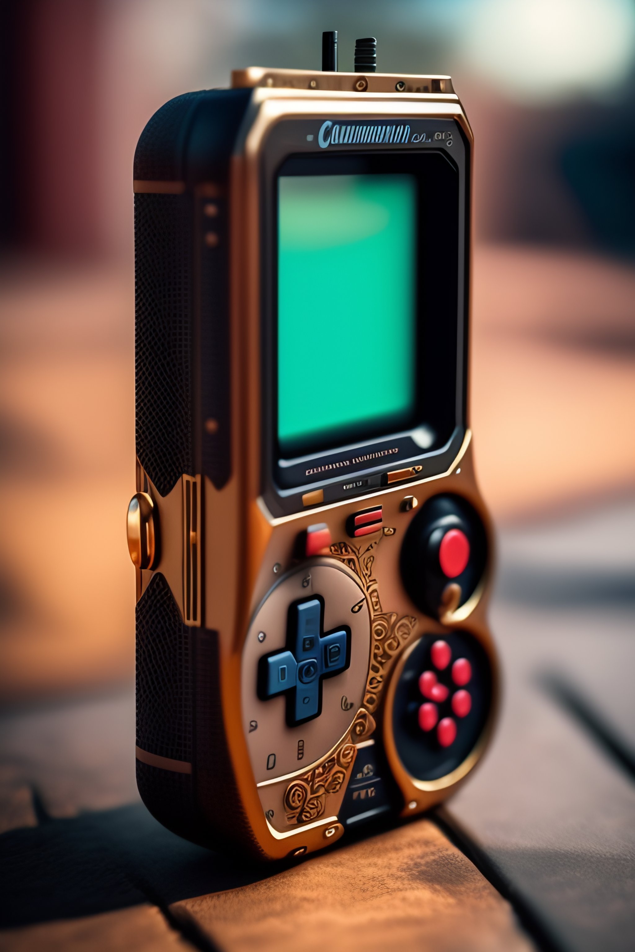 Lexica - An extremely complex and advanced steampunk gameboy