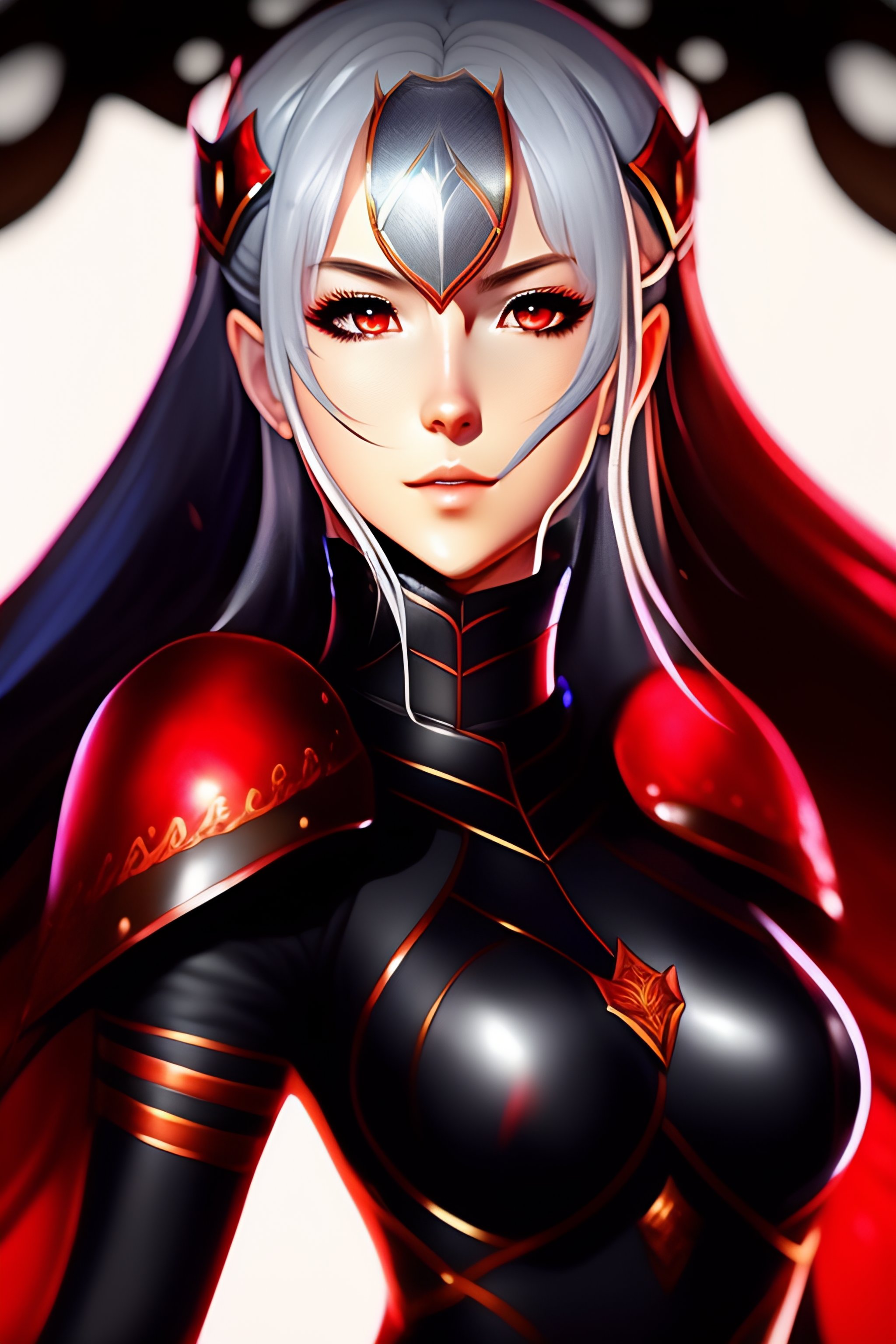 Lexica - Saber Alter, Artoria Pendragon Alter, Black Armor, Red Highlights