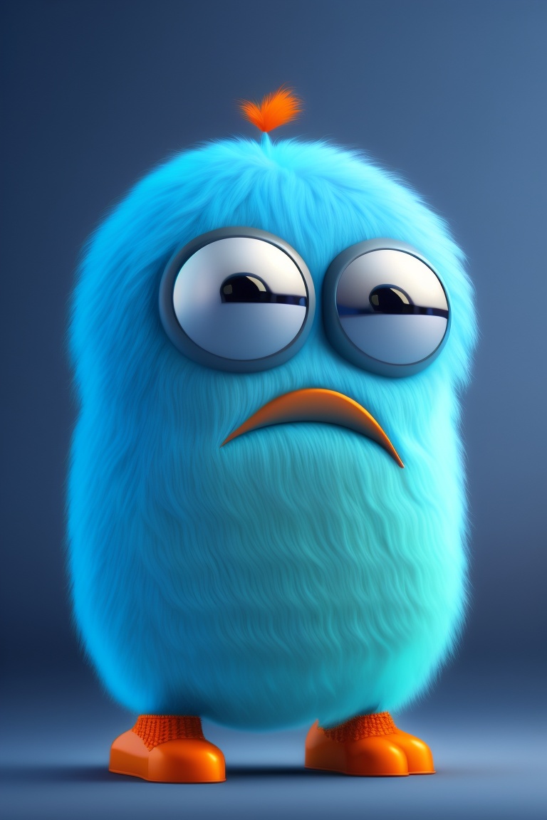 Lexica - MONSTER BLUE, CARTOON, PIXAR STYLE, DETALLADO, LOVING, HAIRY ...