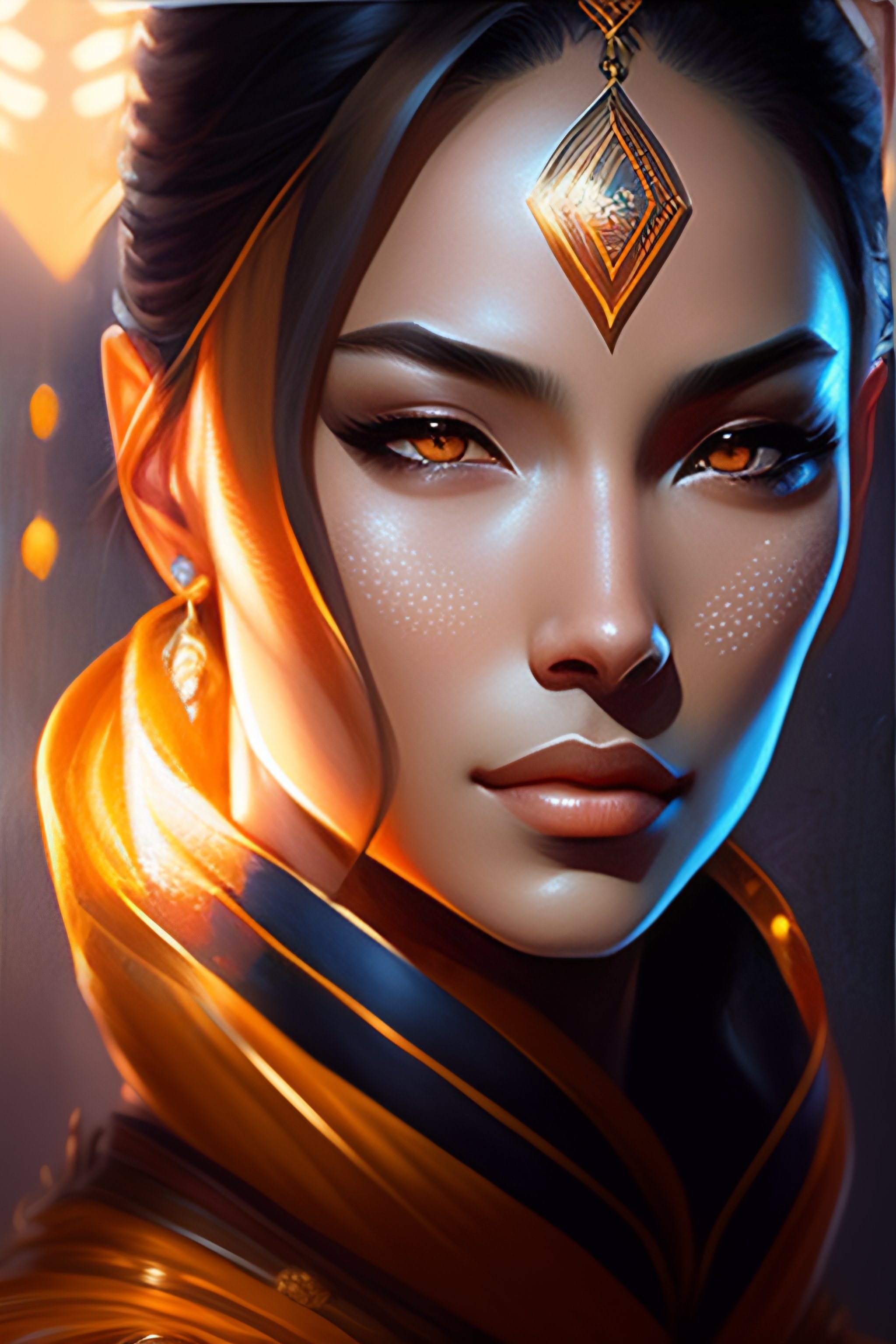 Lexica - Symmetry!! portrait of aang, avatar the last airbender ...