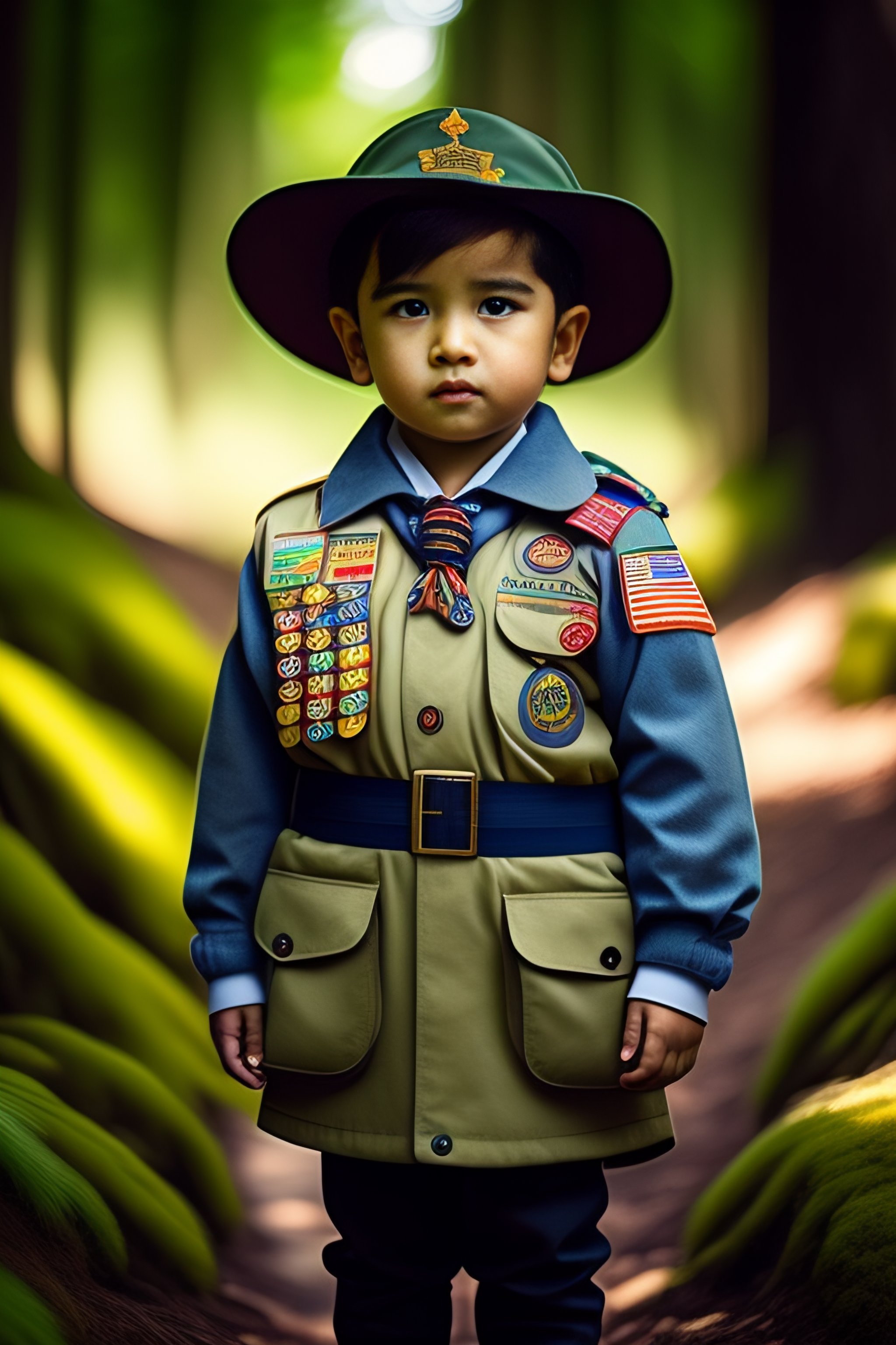 Lexica - Una niña vestida de boy scout, un profesor vestido de ...