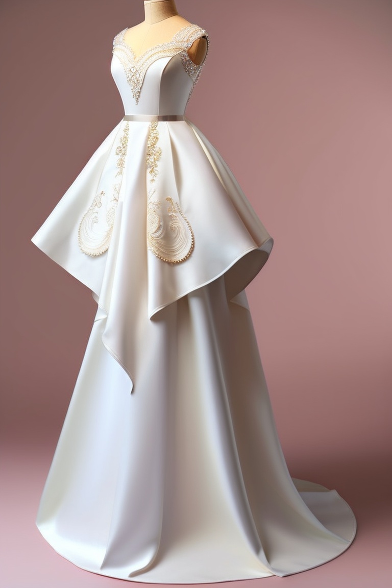 Lexica - Dress Construction: Create a detailed pattern and construction ...