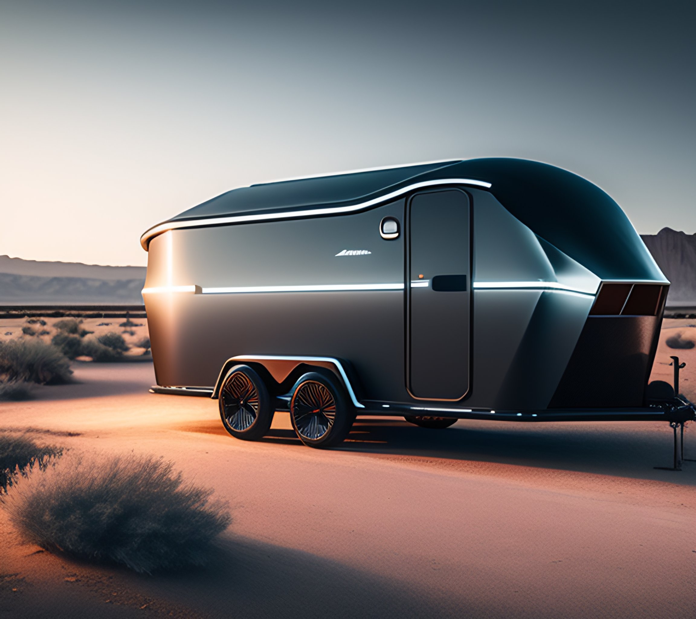 Lexica - Bright lay flash photograph of a futuristic electric ...