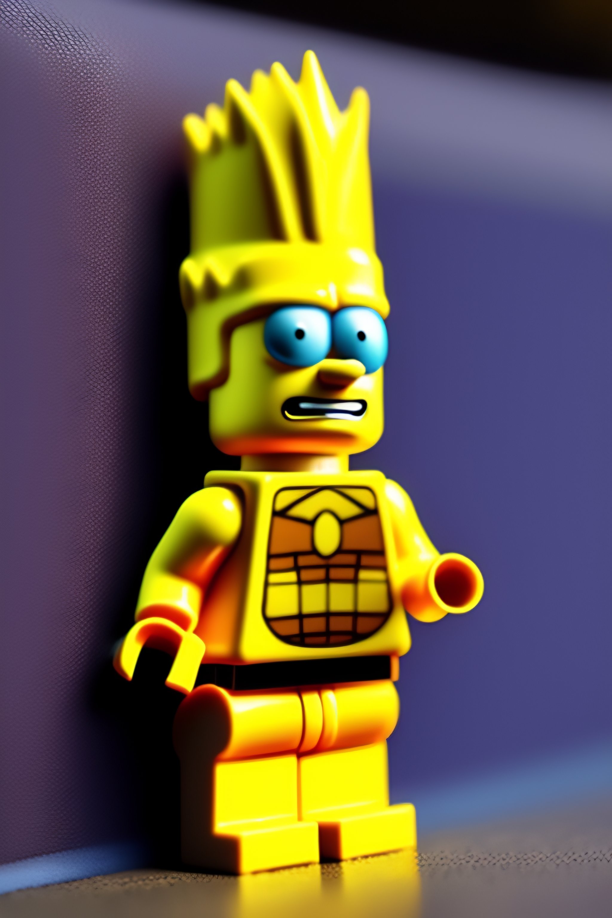 Lexica - Bart Simpson in as a lego