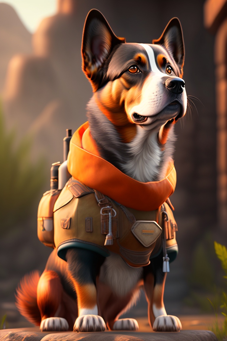 Lexica - IMAGE: 3D Art | STYLE: Post-apocalyptic | COLOR THEME: Rust ...