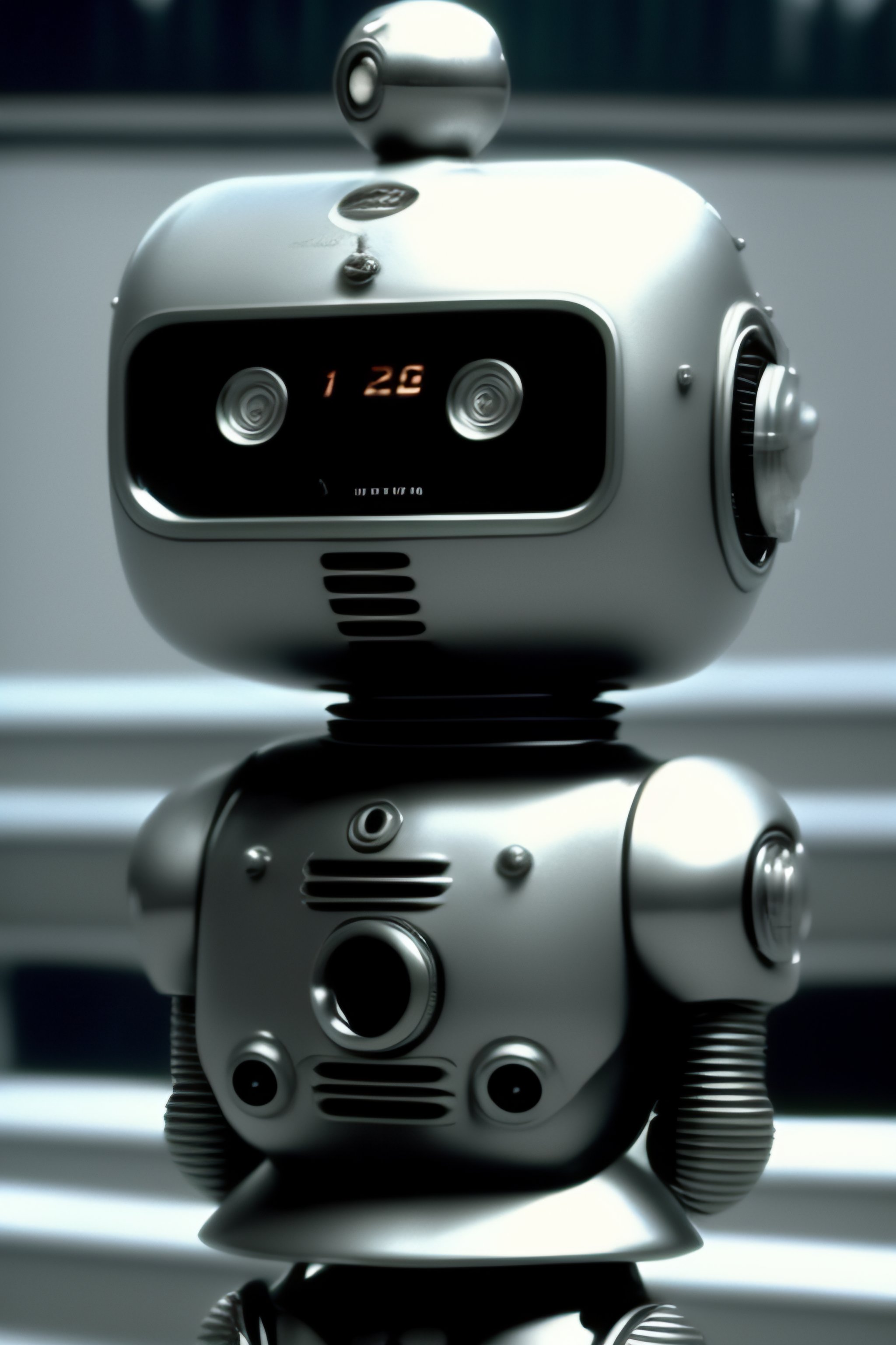 Lexica - Robot from "DVD screengrab from the live action 1965 film"