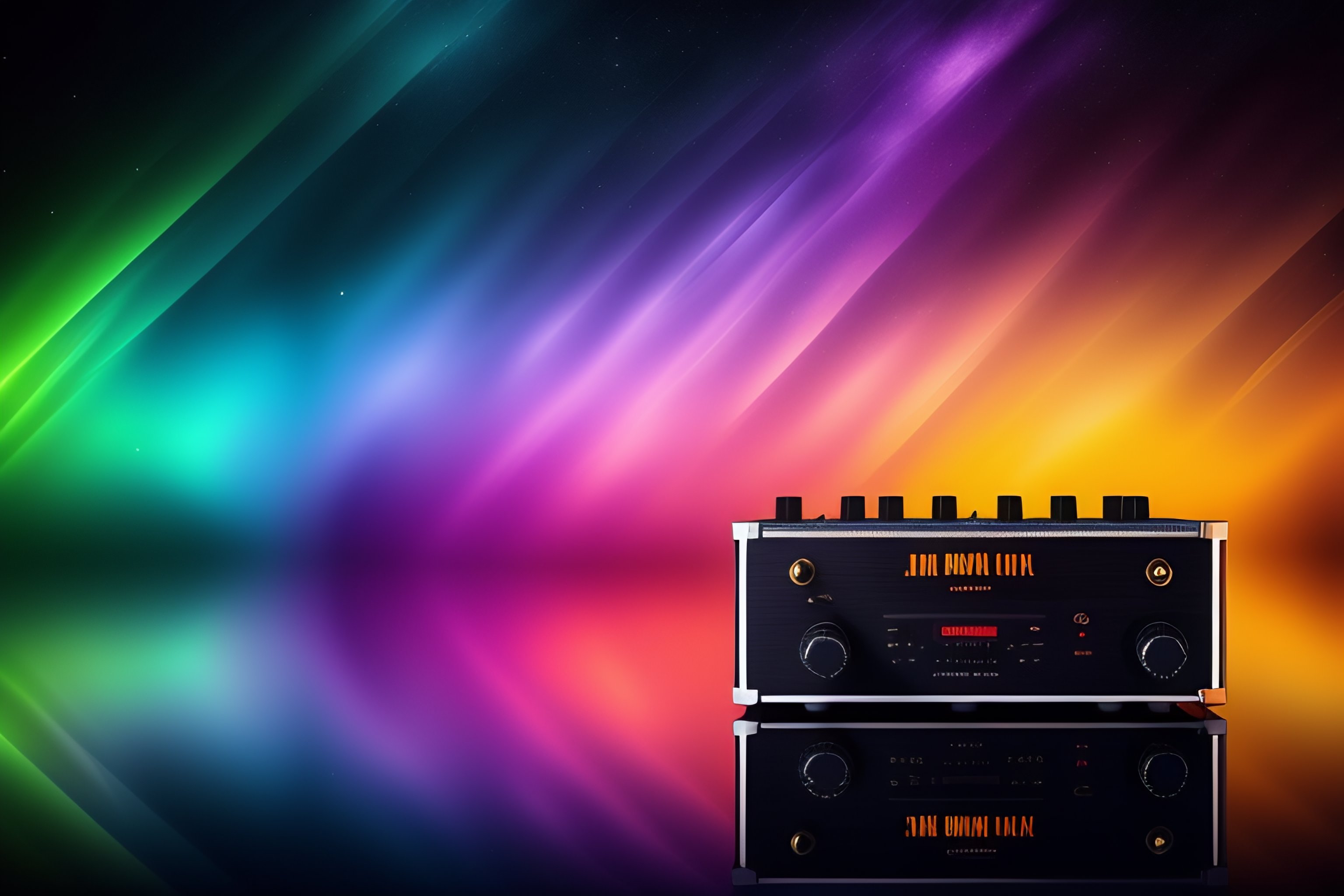 Lexica - Music in a fuzzy background