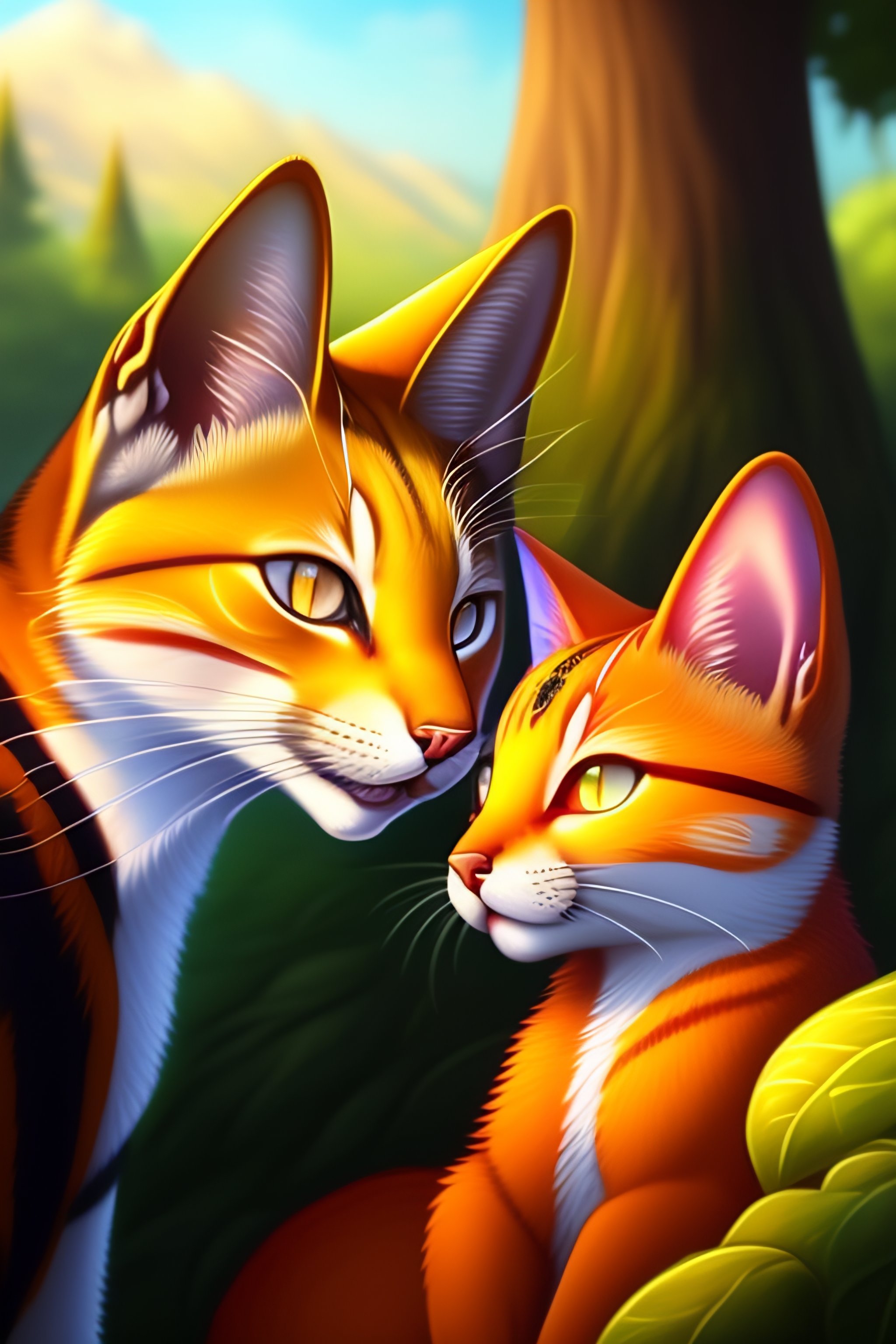 Warrior Cats Squirrelflight And Ashfur