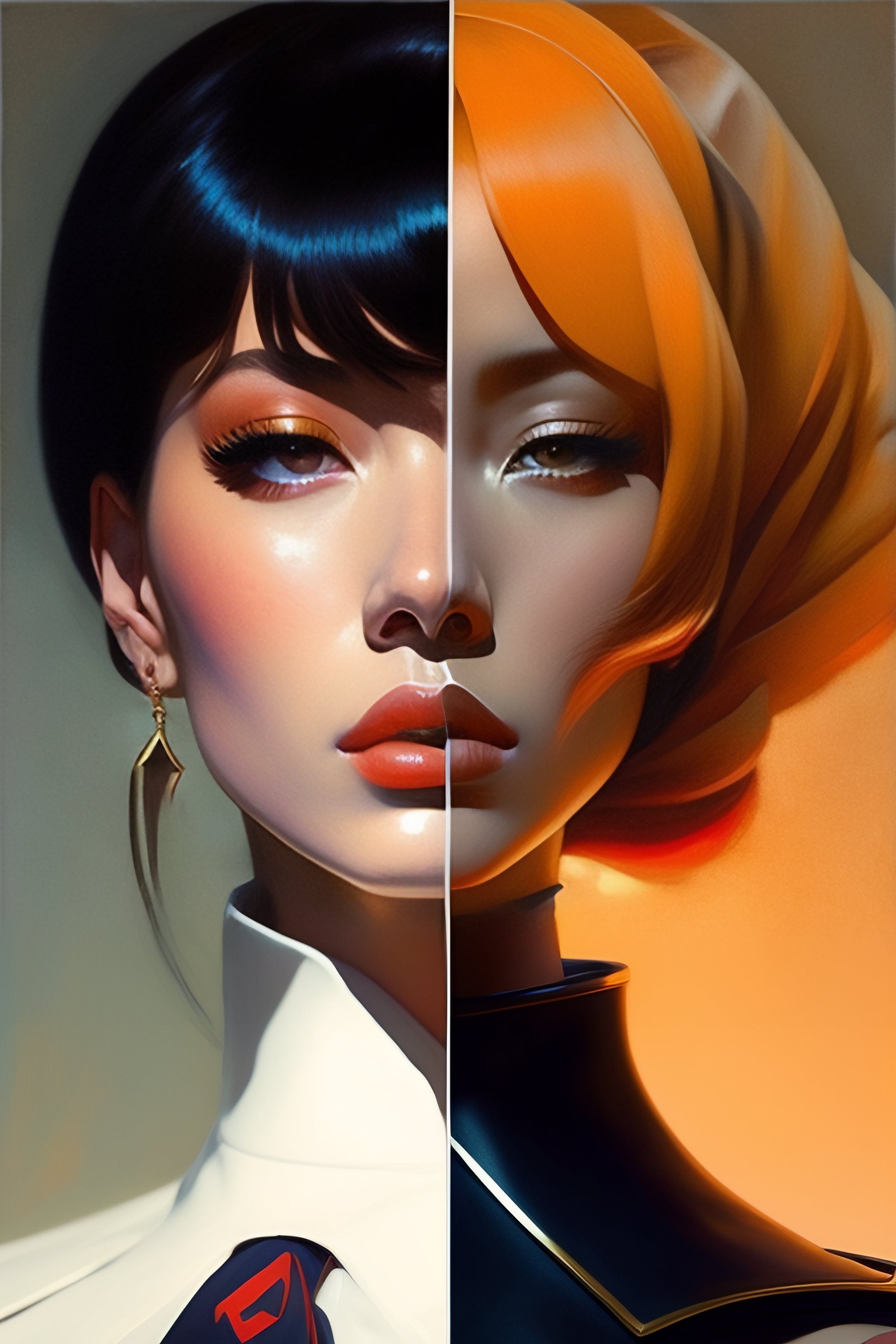 Lexica - Painting by sargent and leyendecker and greg hildebrandt ...