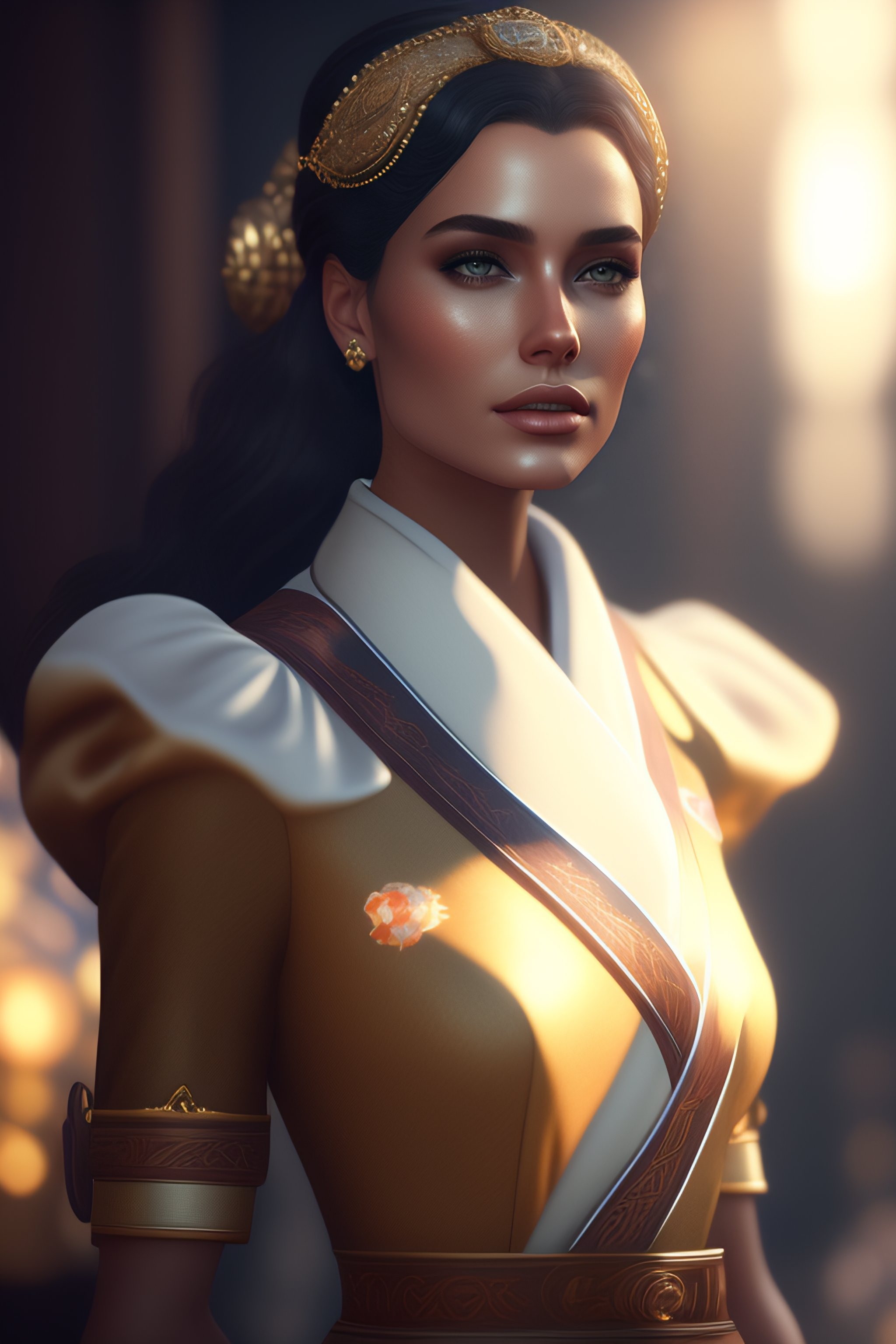 Lexica - Beautiful girl dressed in fashion style vintage, trending on artstation”, diffused ...