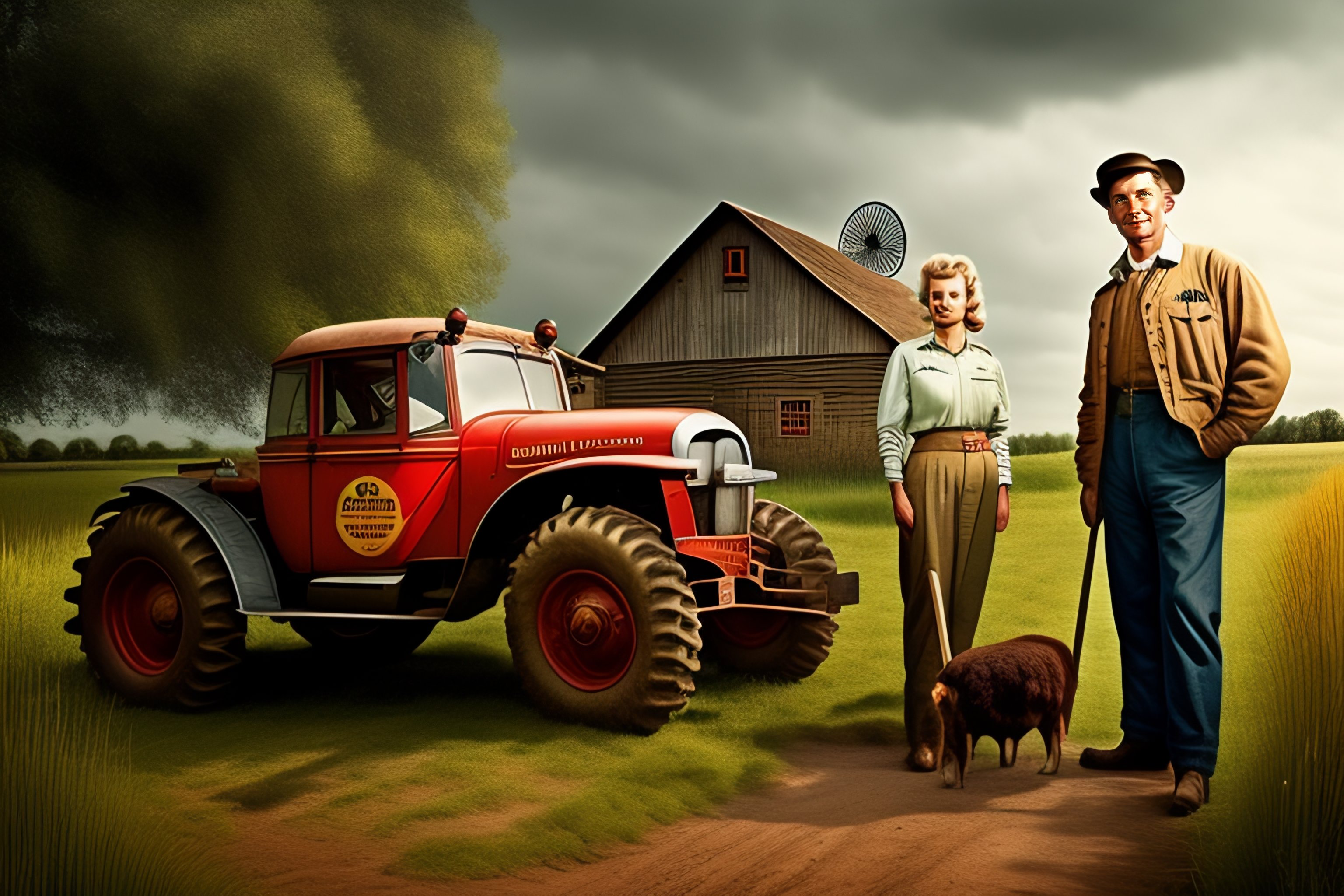 Lexica - In the 1950s, life on the farm was hard work, but the ...
