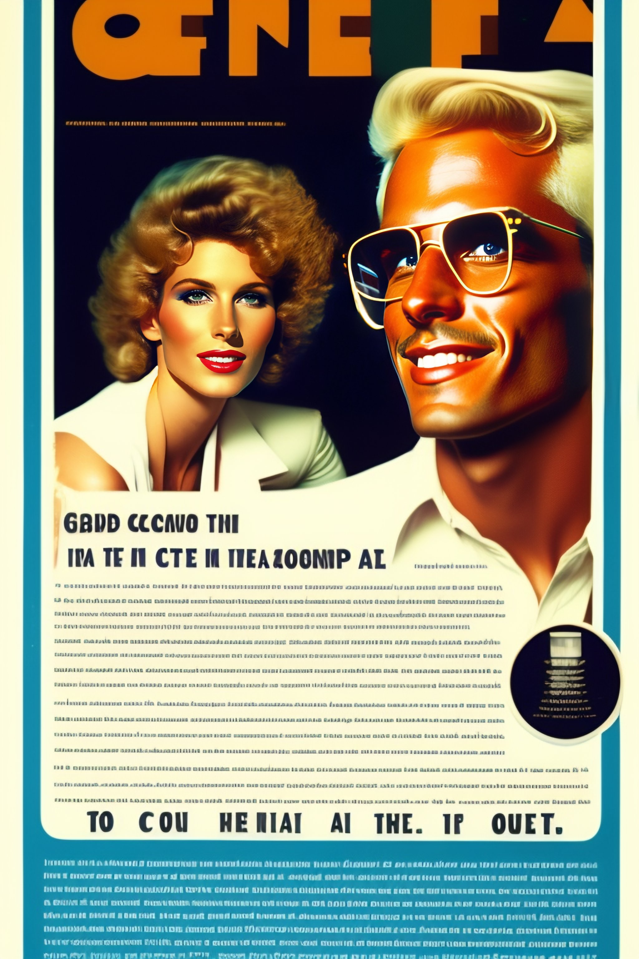 Lexica - Retro ad, full page, from the 80s, for a software development ...