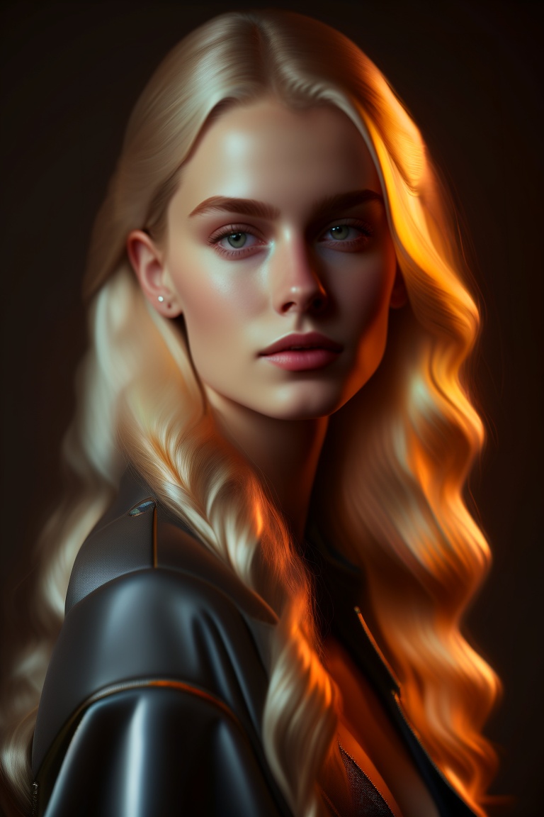 Lexica - Ultra reallistic, 8k, medium shot portrait of a blonde white ...