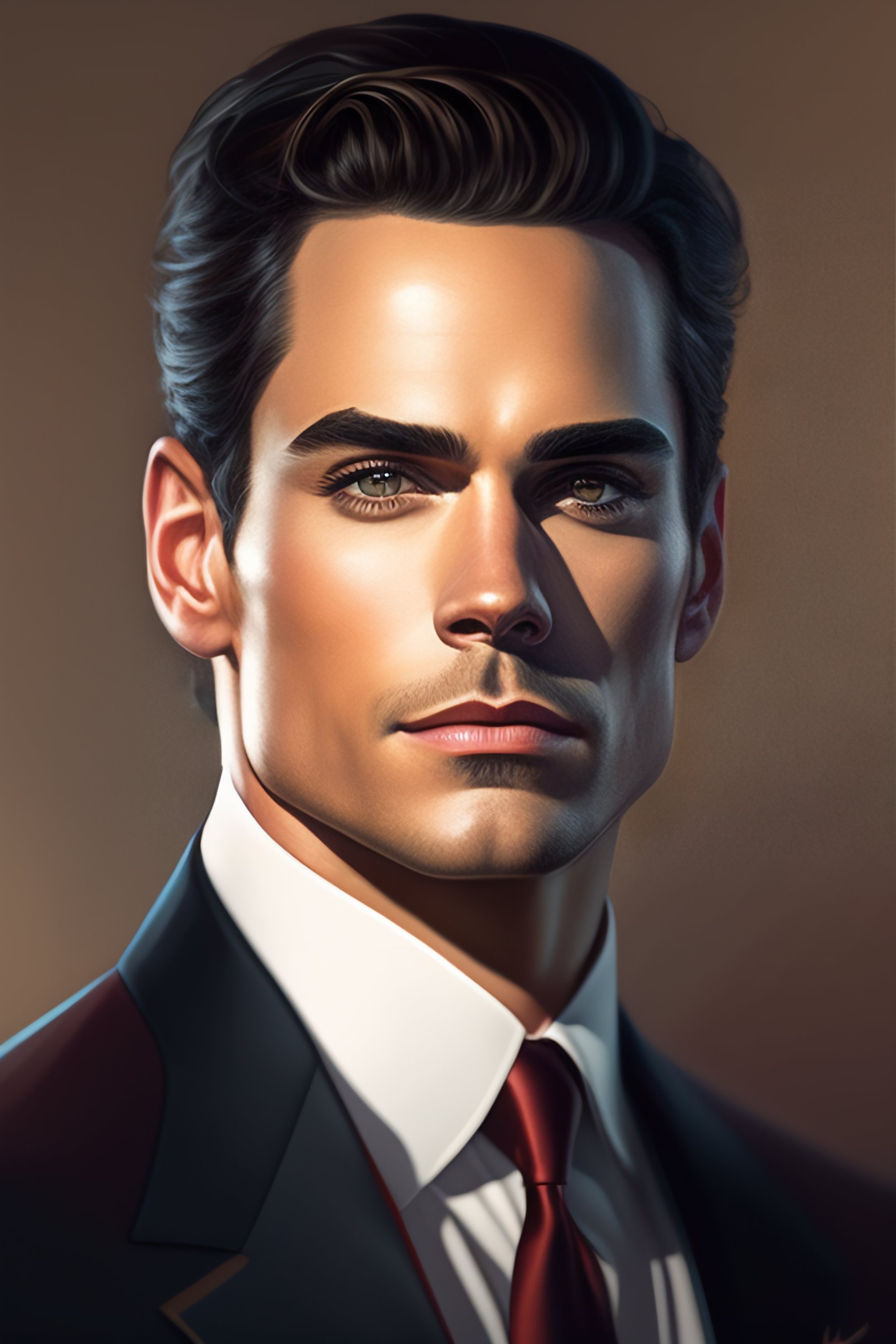 Lexica - Highly detailed portrait of matt bomer, symmetrical, digital painting, artstation ...