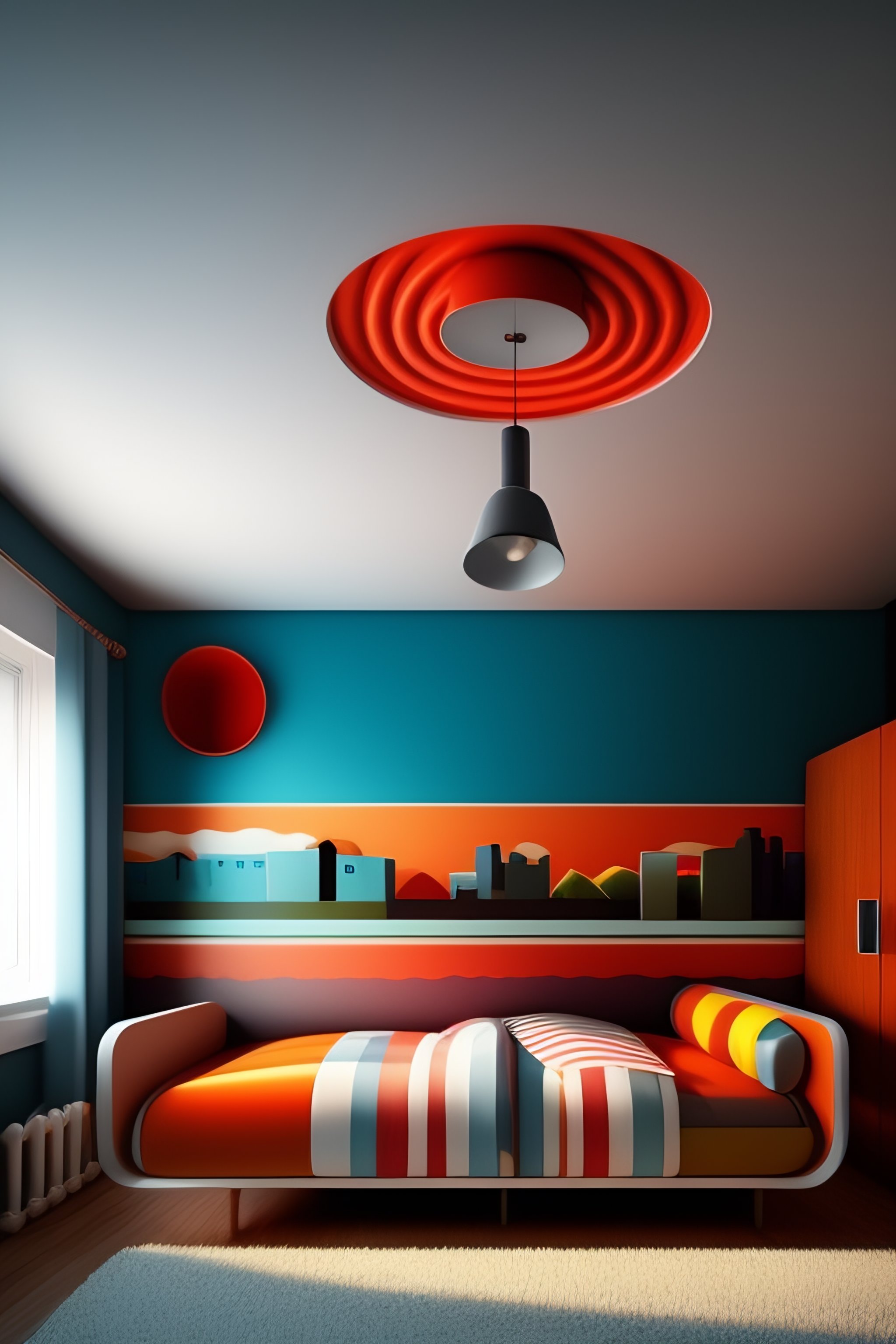 Lexica - Children ’ s bedroom with Hitler theme