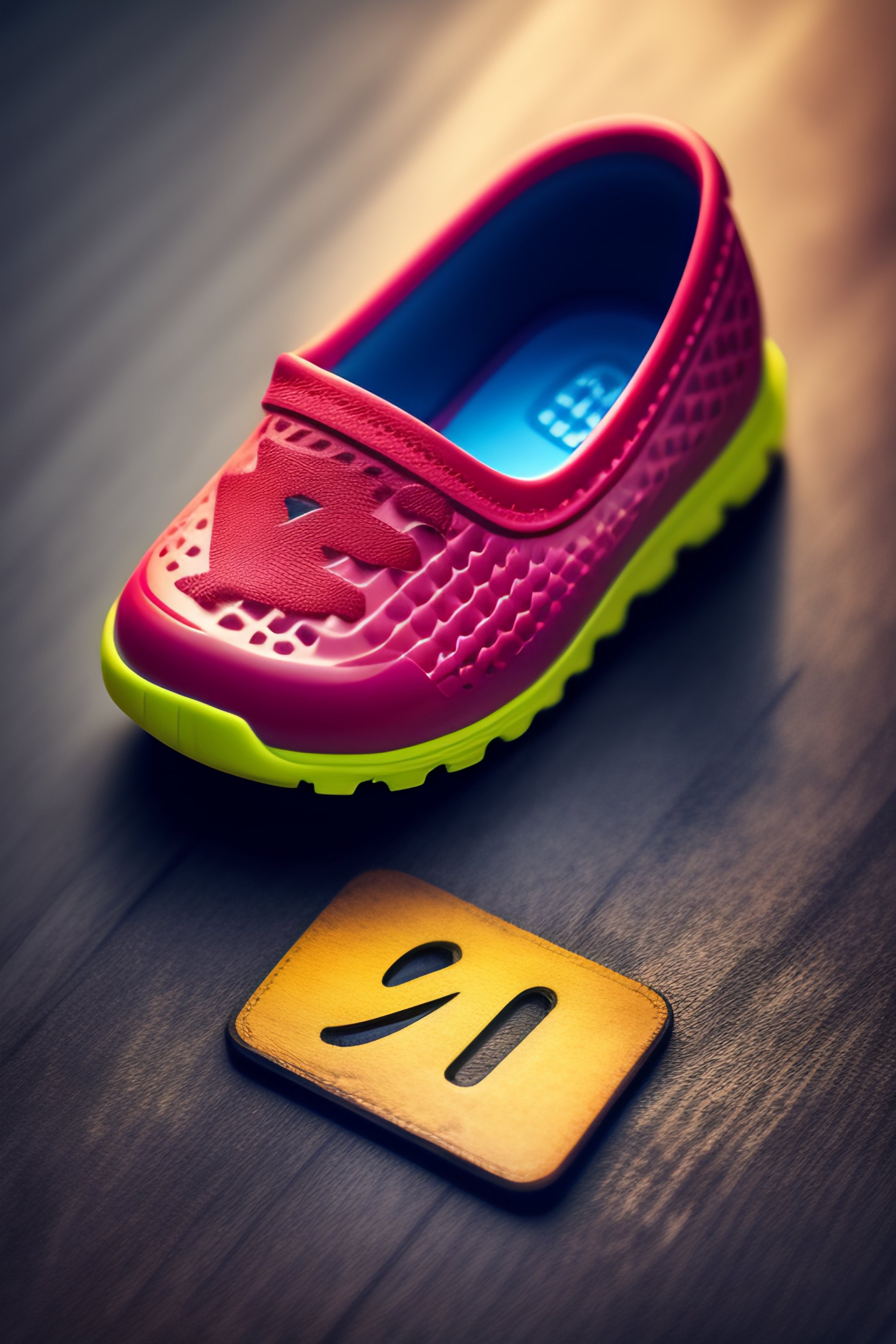 Lexica A Child s Shoe With A Letter Inside Toys Around