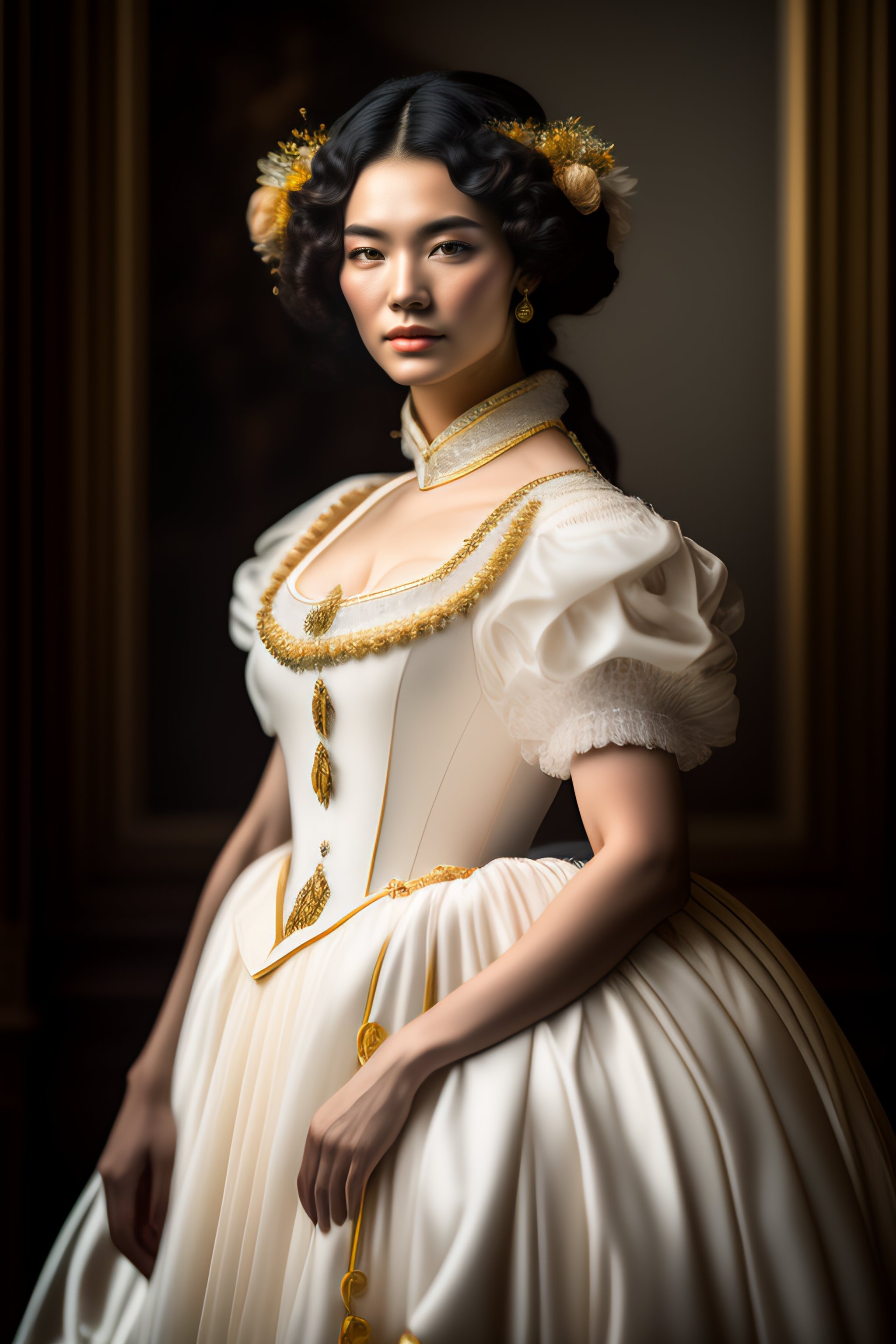 Lexica - Full body portrait, pale, venus, high quality, high resolution ...