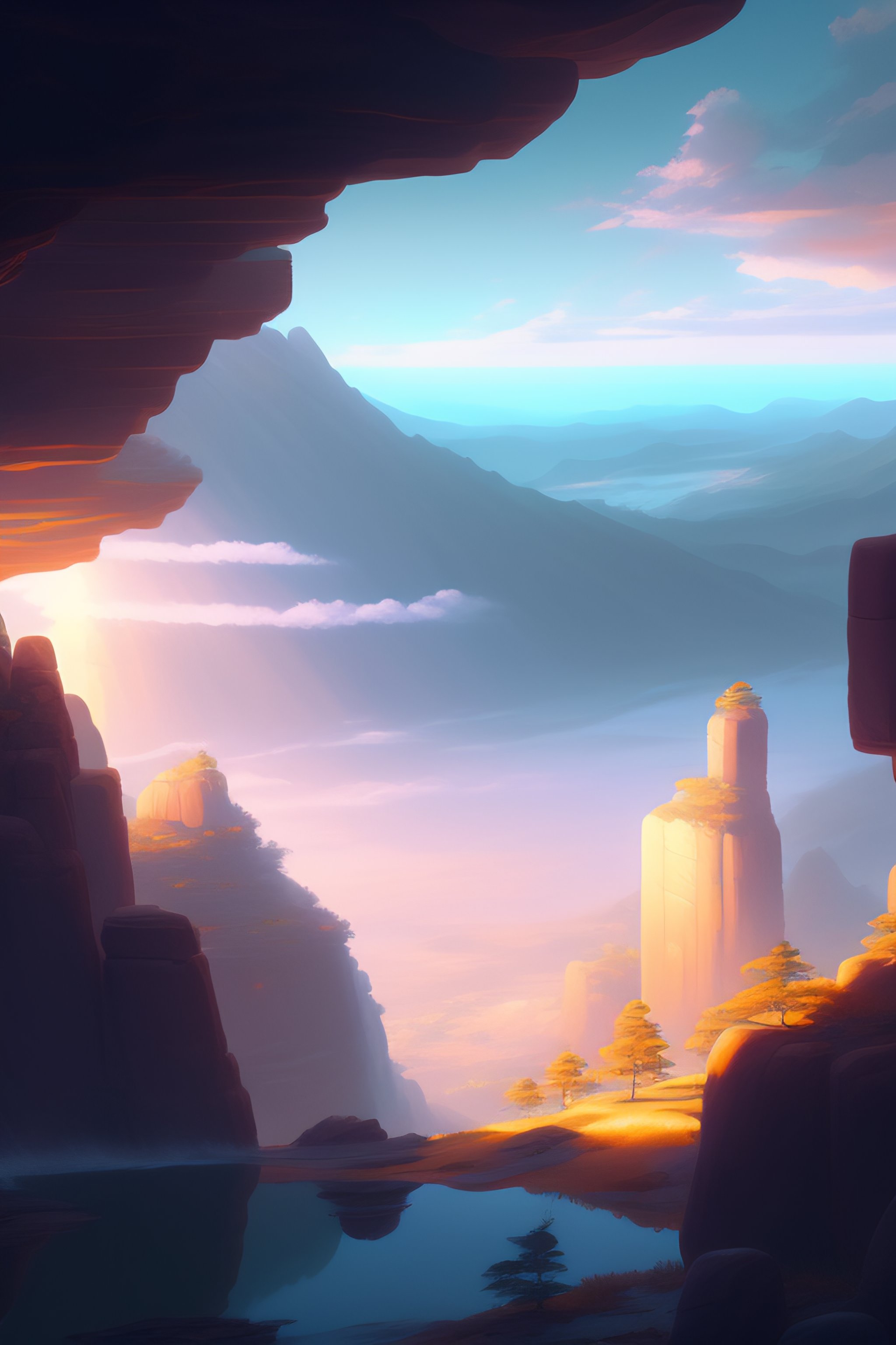 Lexica - Highly detailed oil painting, Studio Ghibli, Jessica Rossier ...