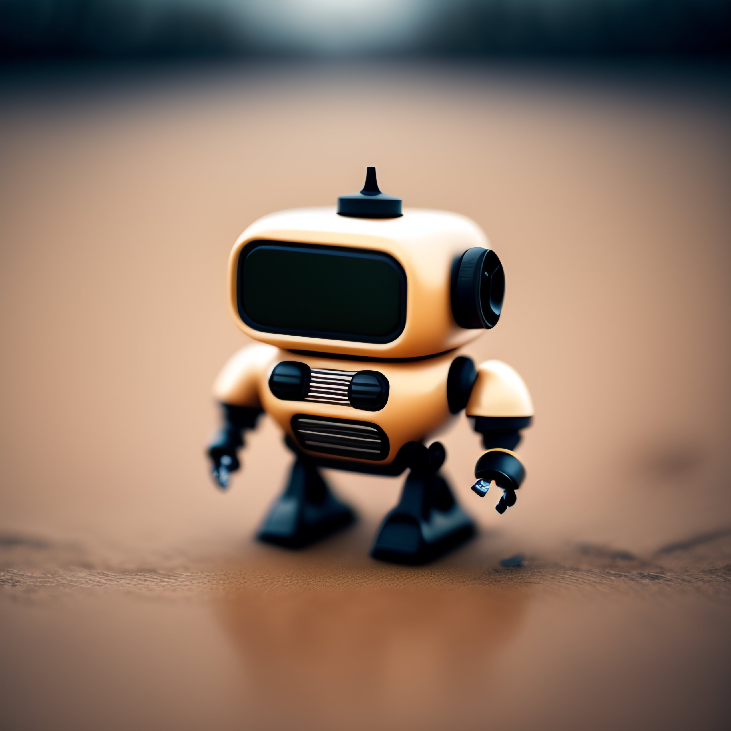 Lexica - Mini robot that help sending data, no background