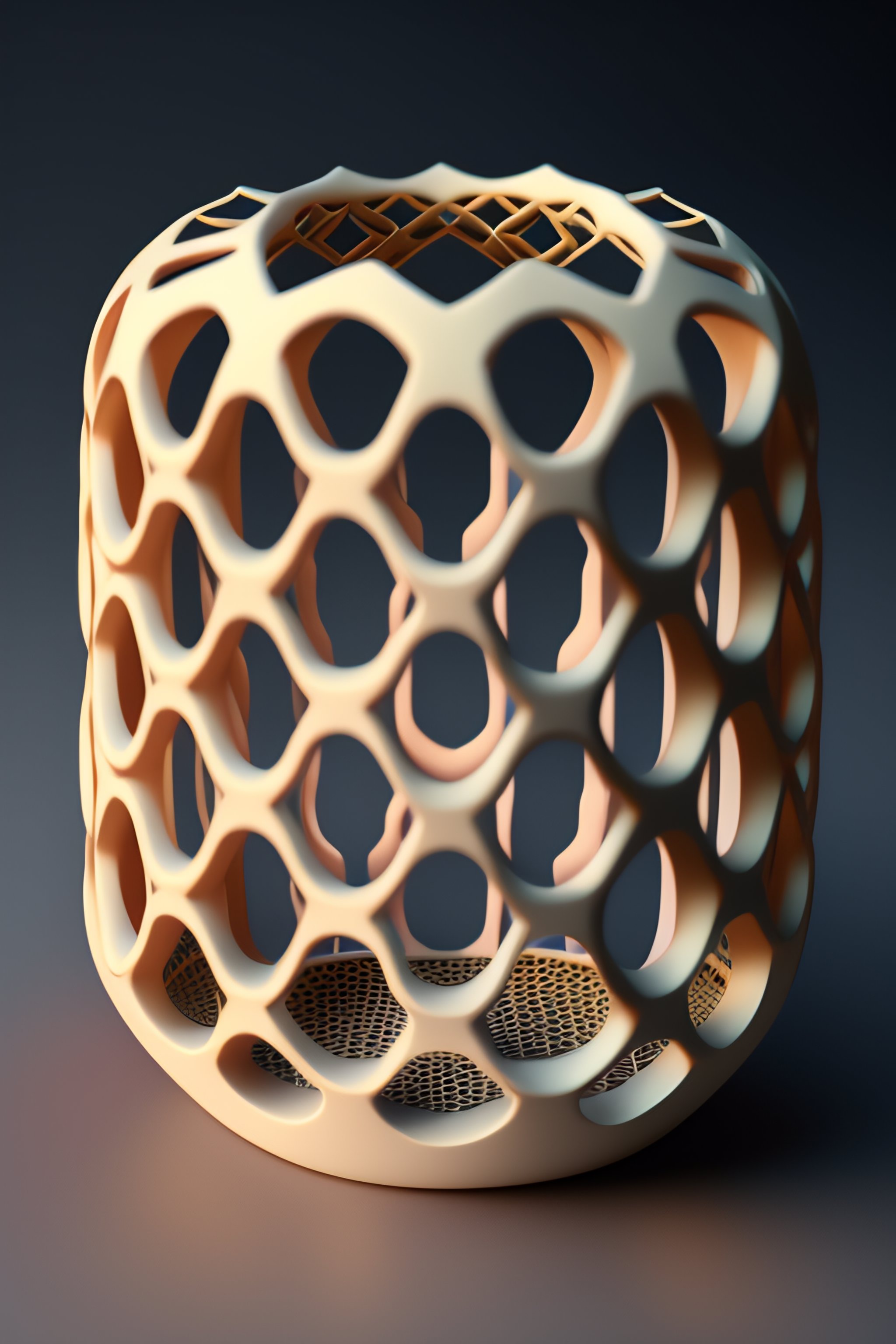 Lexica - A 3d printing object product example, lattice design ...