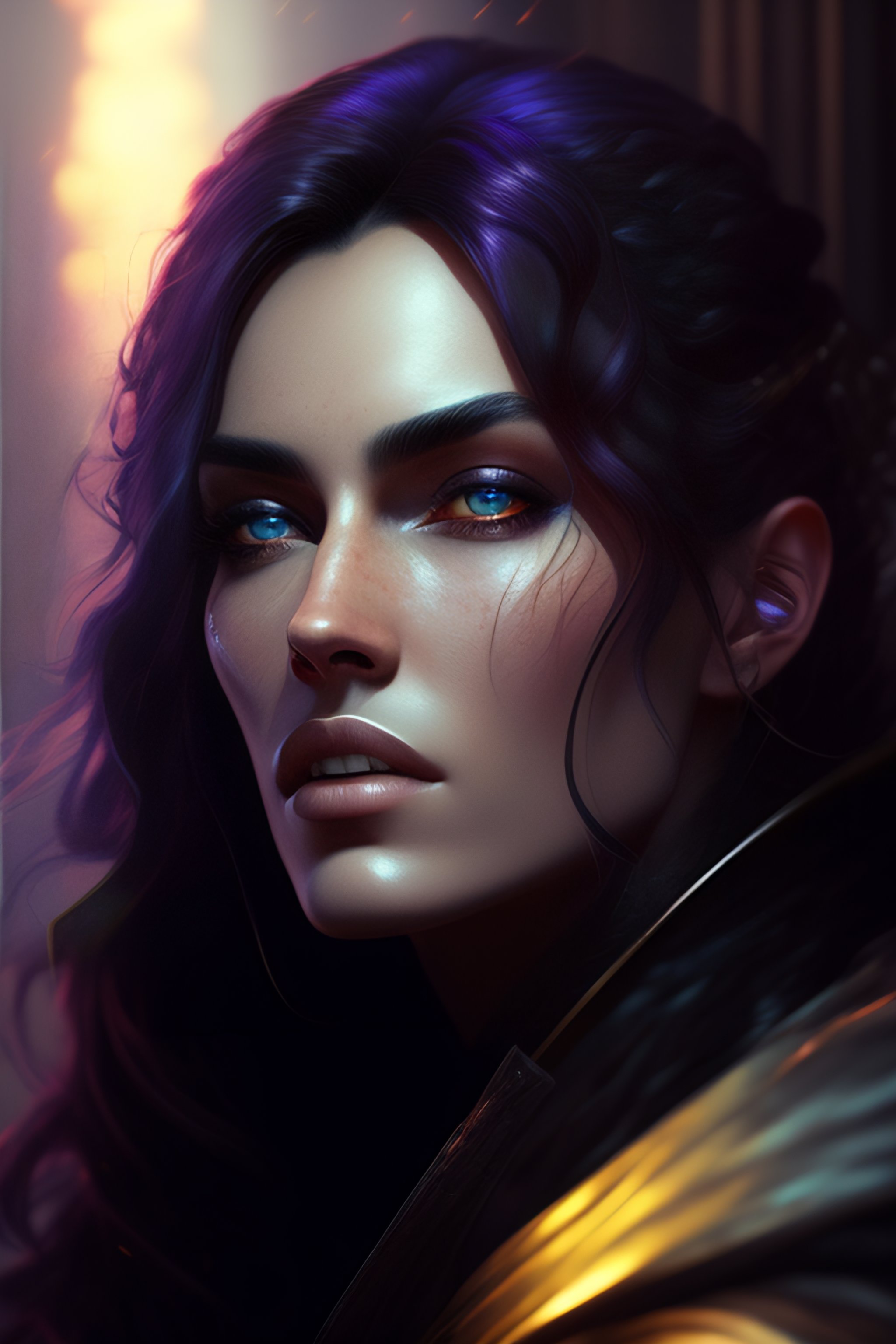 Lexica - "the evil lurks within", beautiful face, hyperdetailed eyes, a ...