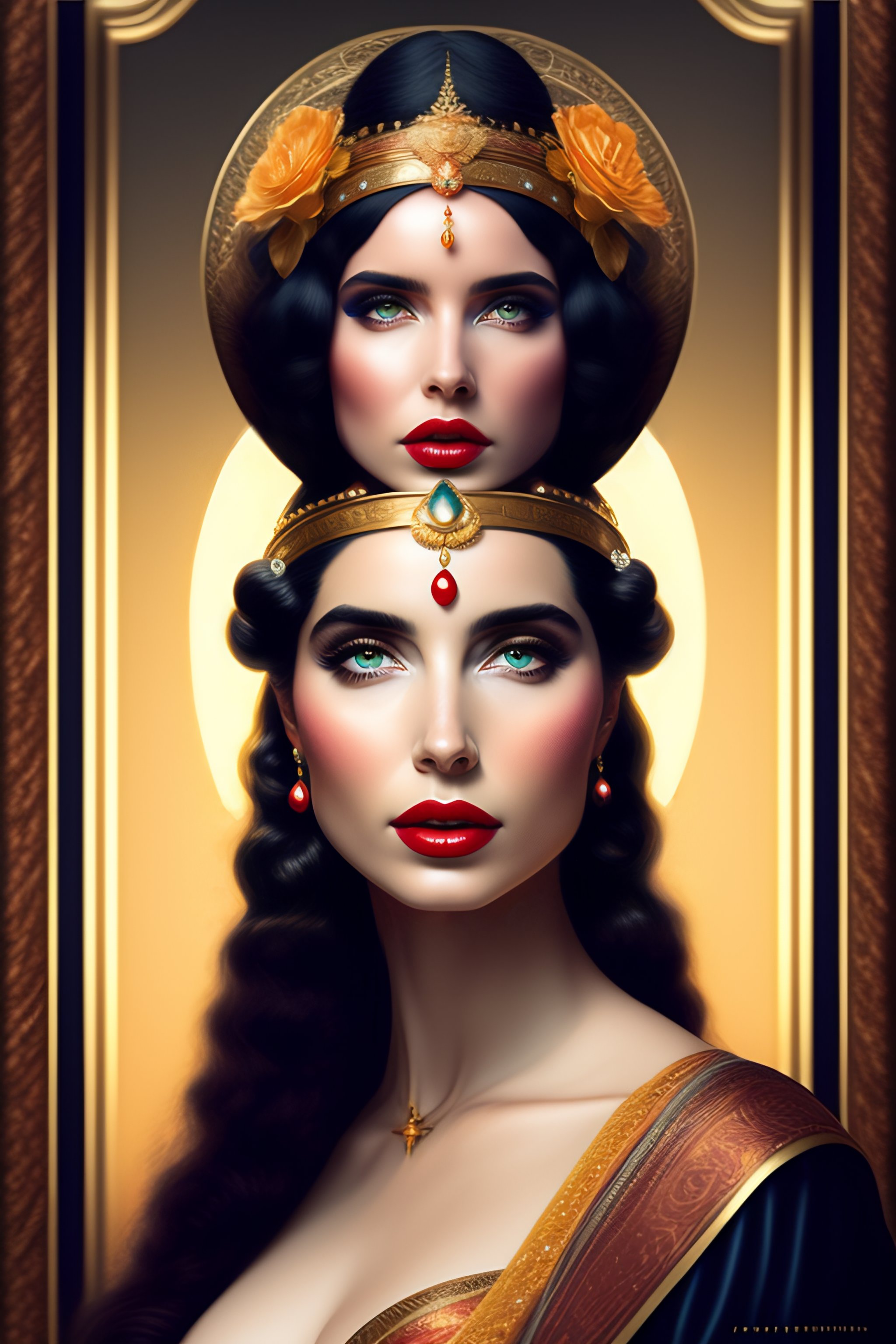 Lexica Anna De Armas As Isabella Rossellini As Venus Goddess Of Fertility In The Style Of Tom